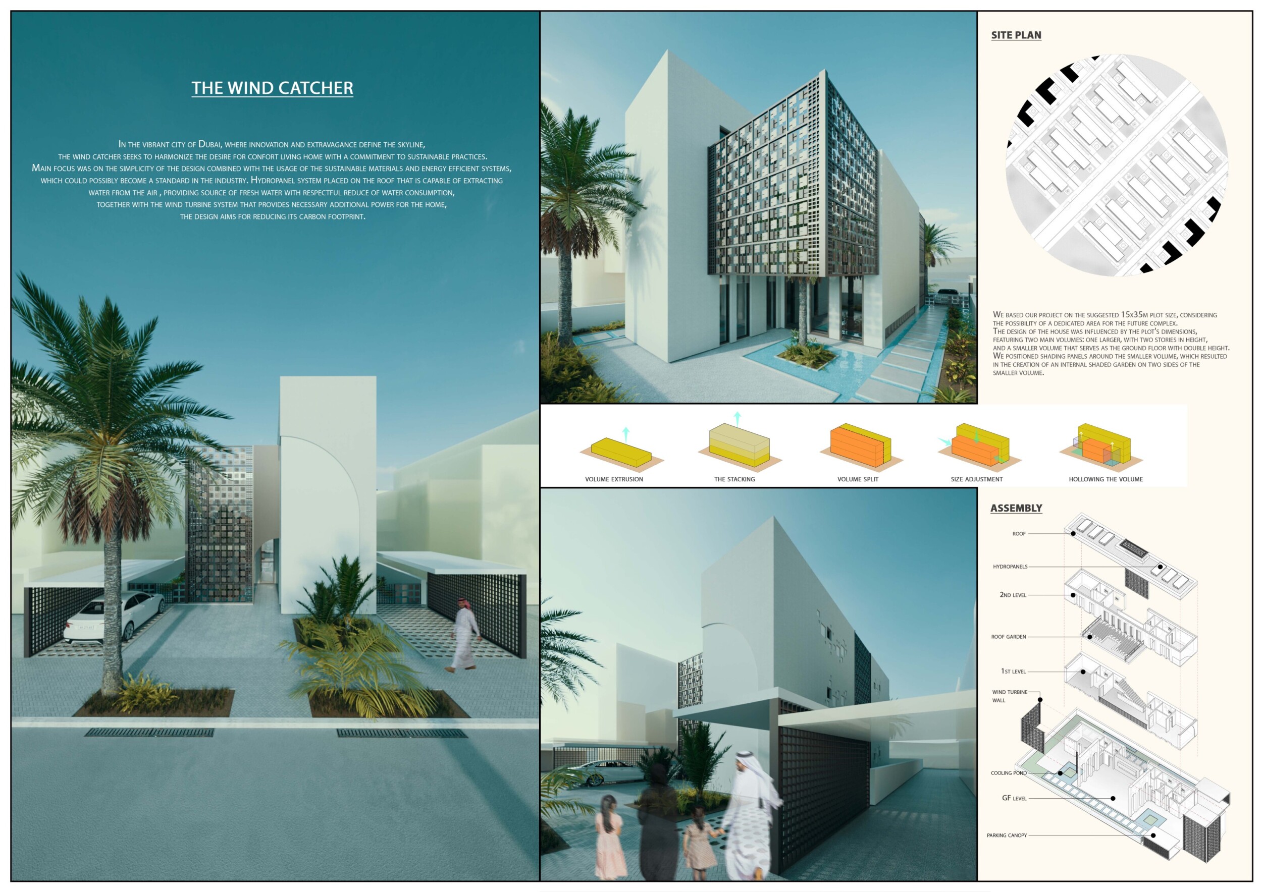 Architecture project // Harnessing Natural Elements with Perforated ...