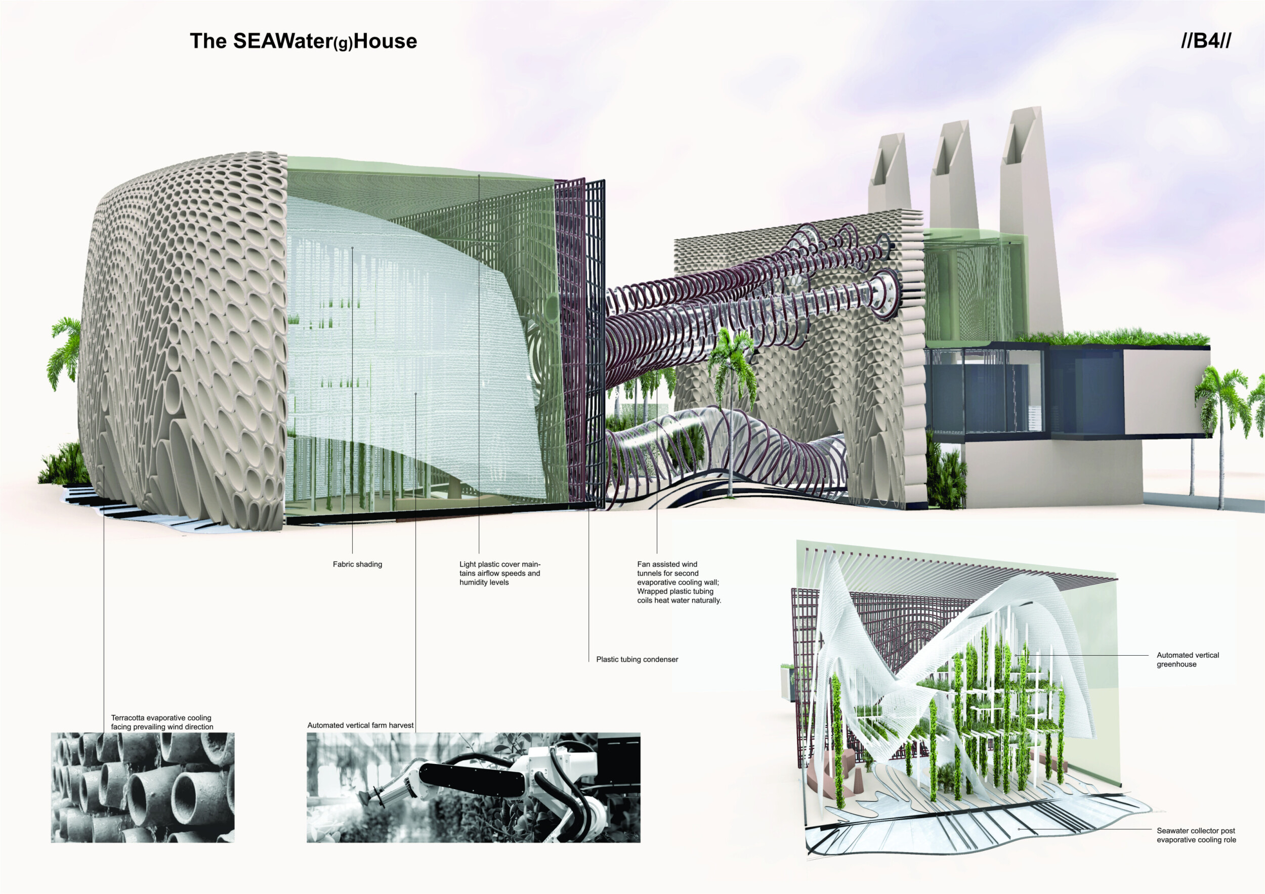 Architecture project // Saline Irrigation System Inhabiting Green ...