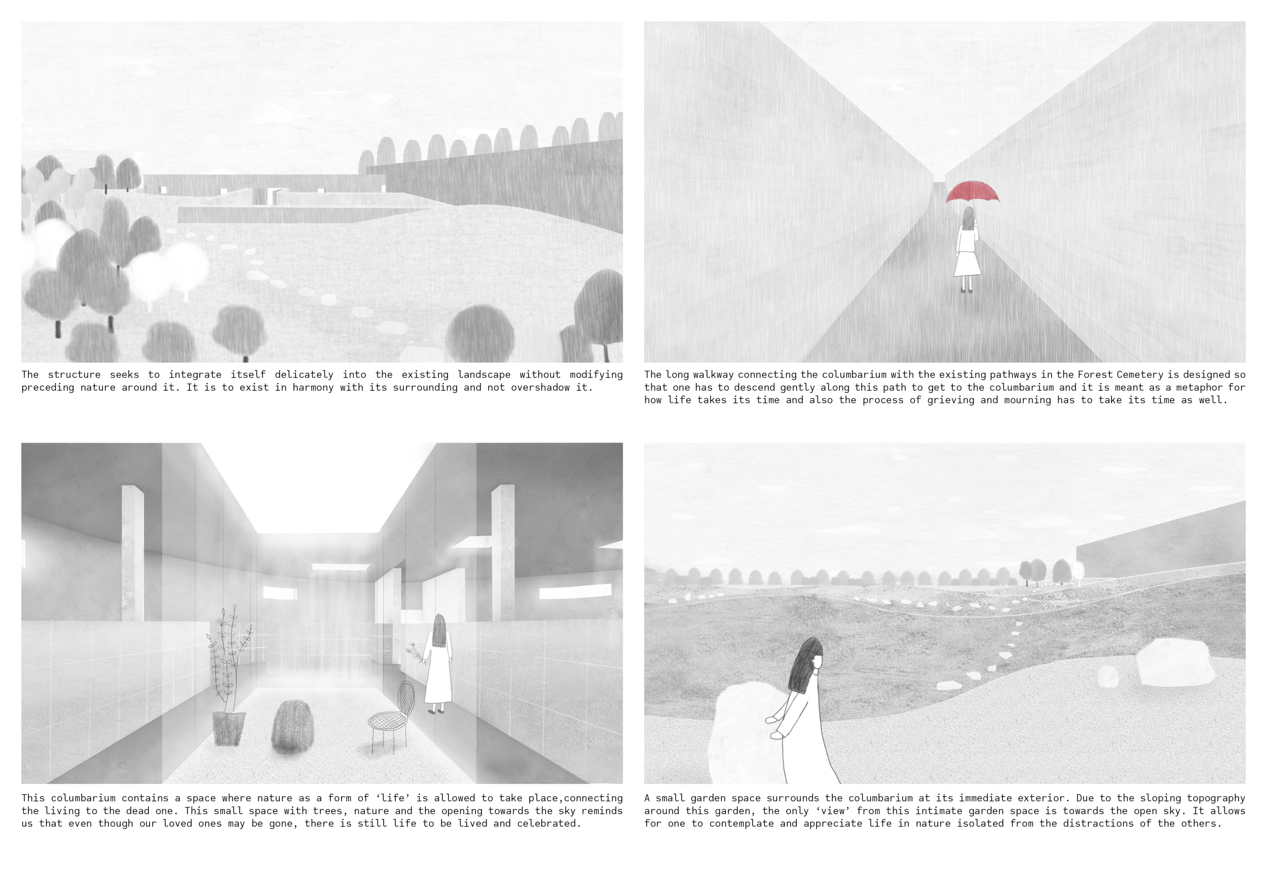 Architecture project // Journey Through Buried Spaces with Natural ...