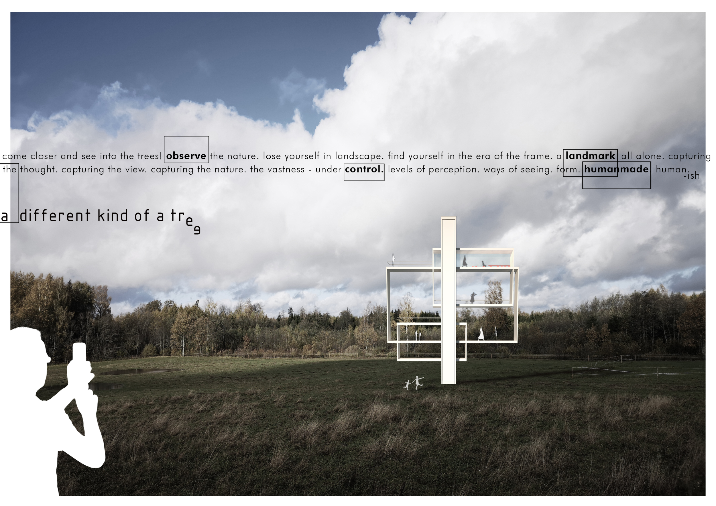 Architecture project // Transparent Steel Frame Tower Integrating ...