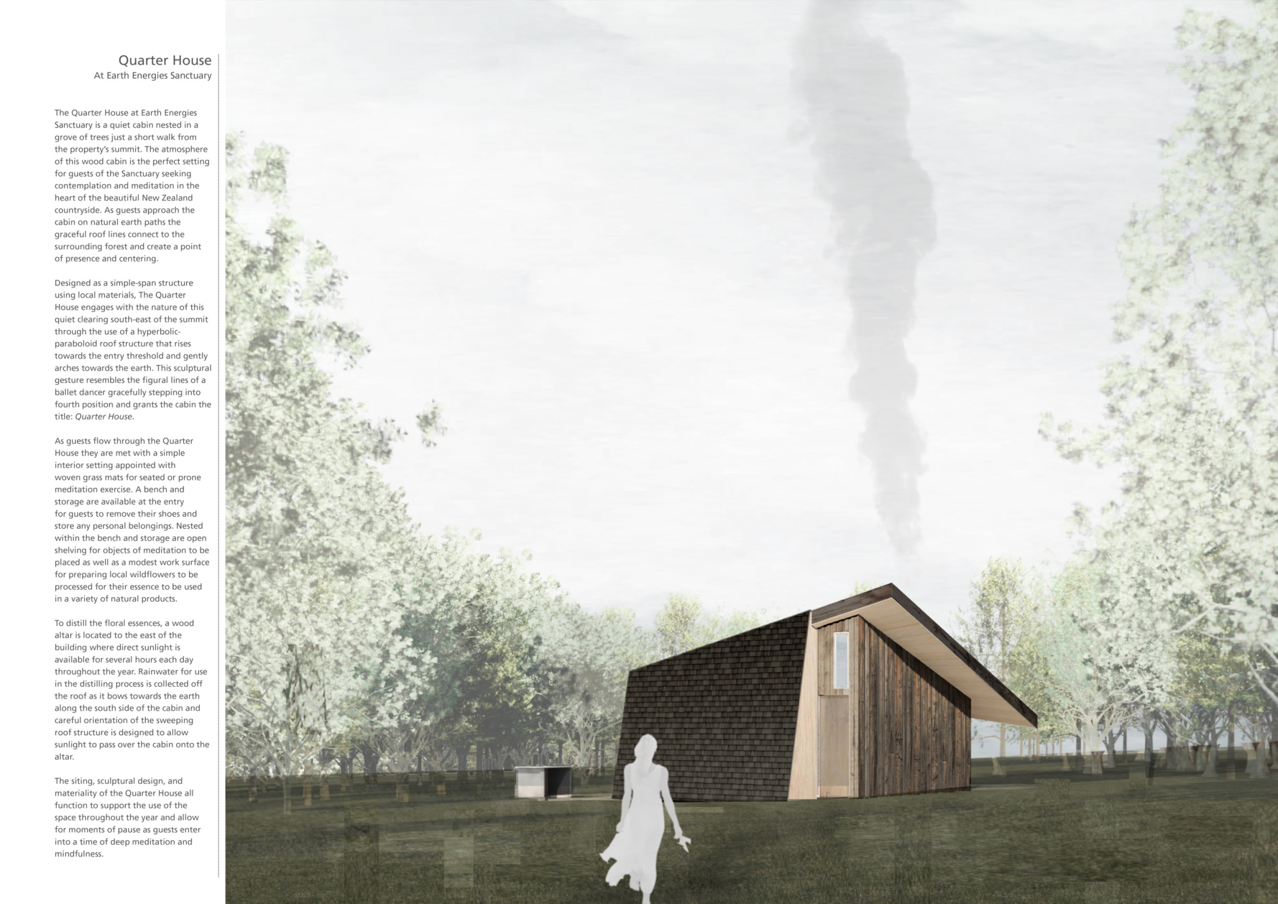 Architecture project // Hyperbolic Roof Form Enhancing Connection with ...