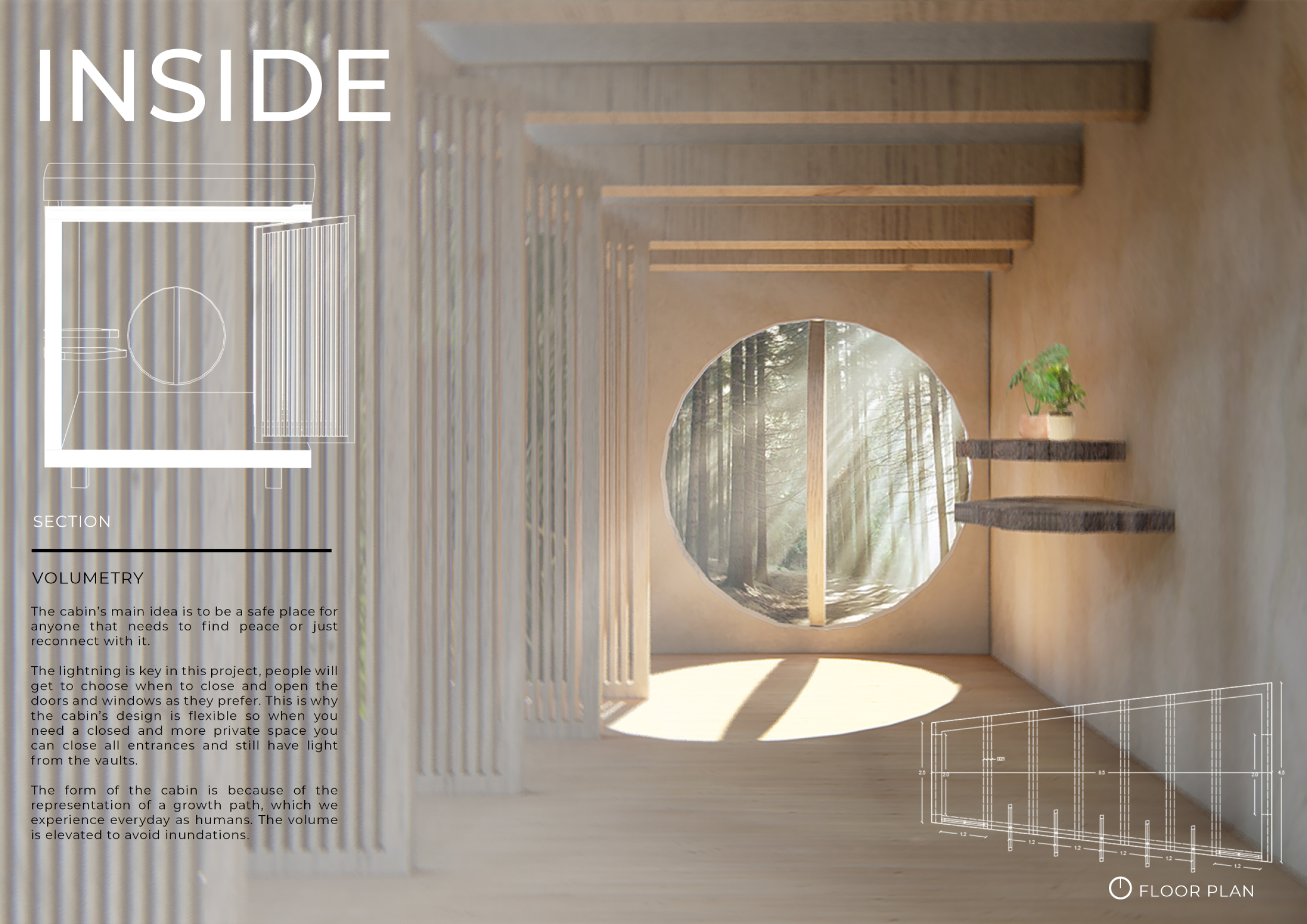 Architecture project // Mud Walls and Vaulted Space in a Small Retreat ...