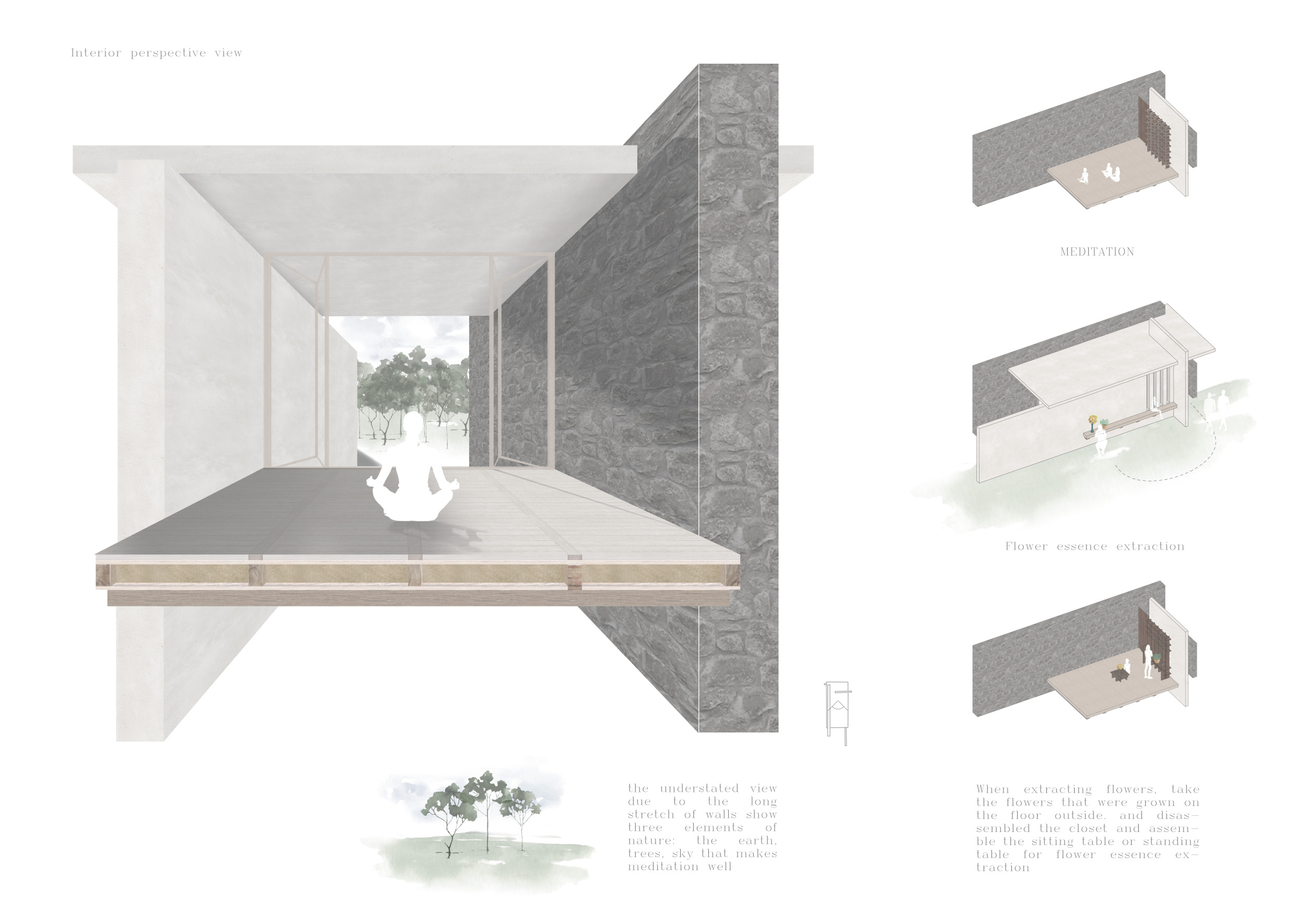 Architecture project // Basalt Walls and Kauri Elements Shaping a ...