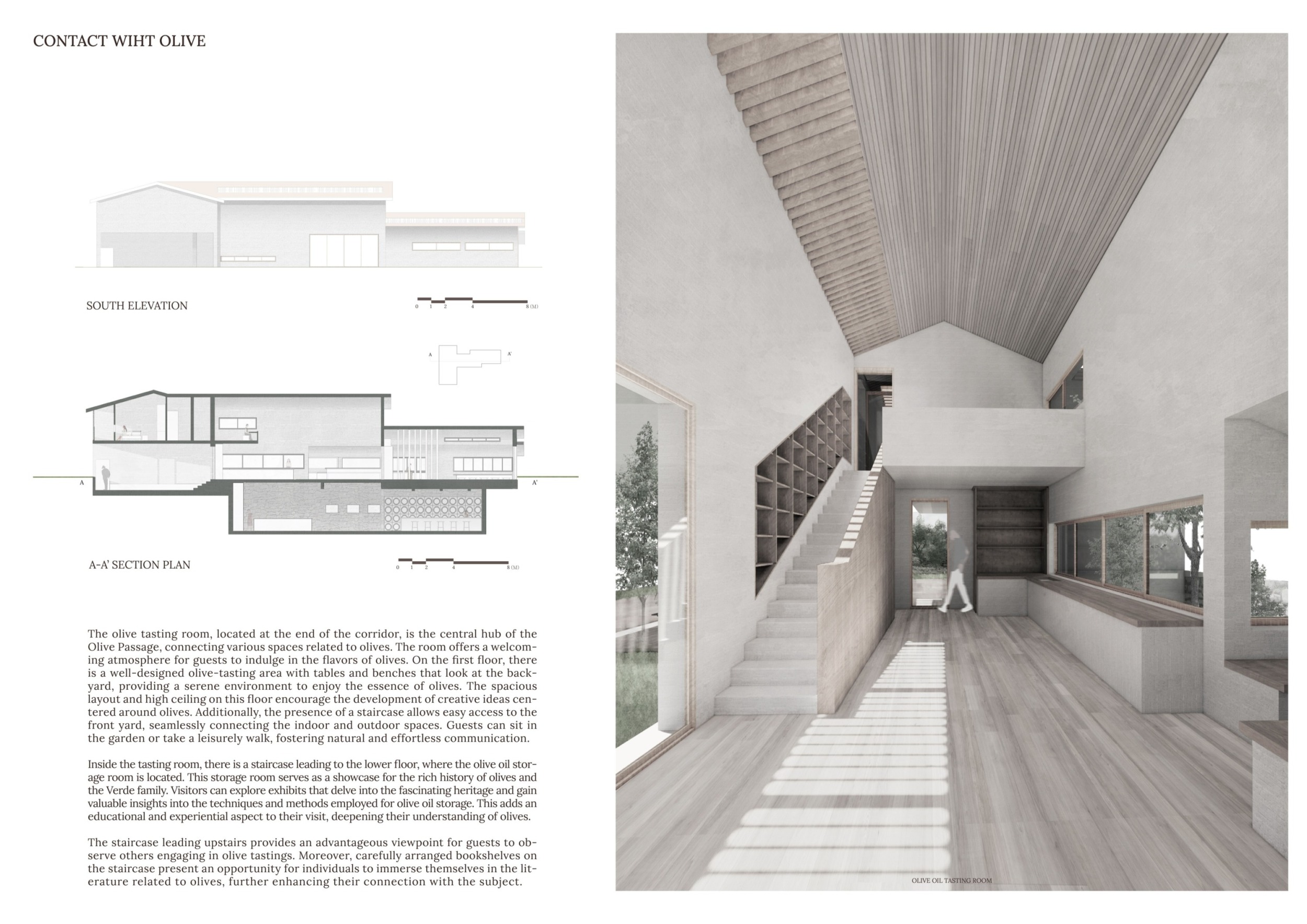 Architecture project // Natural Stone and Wooden Textures Unite in a ...