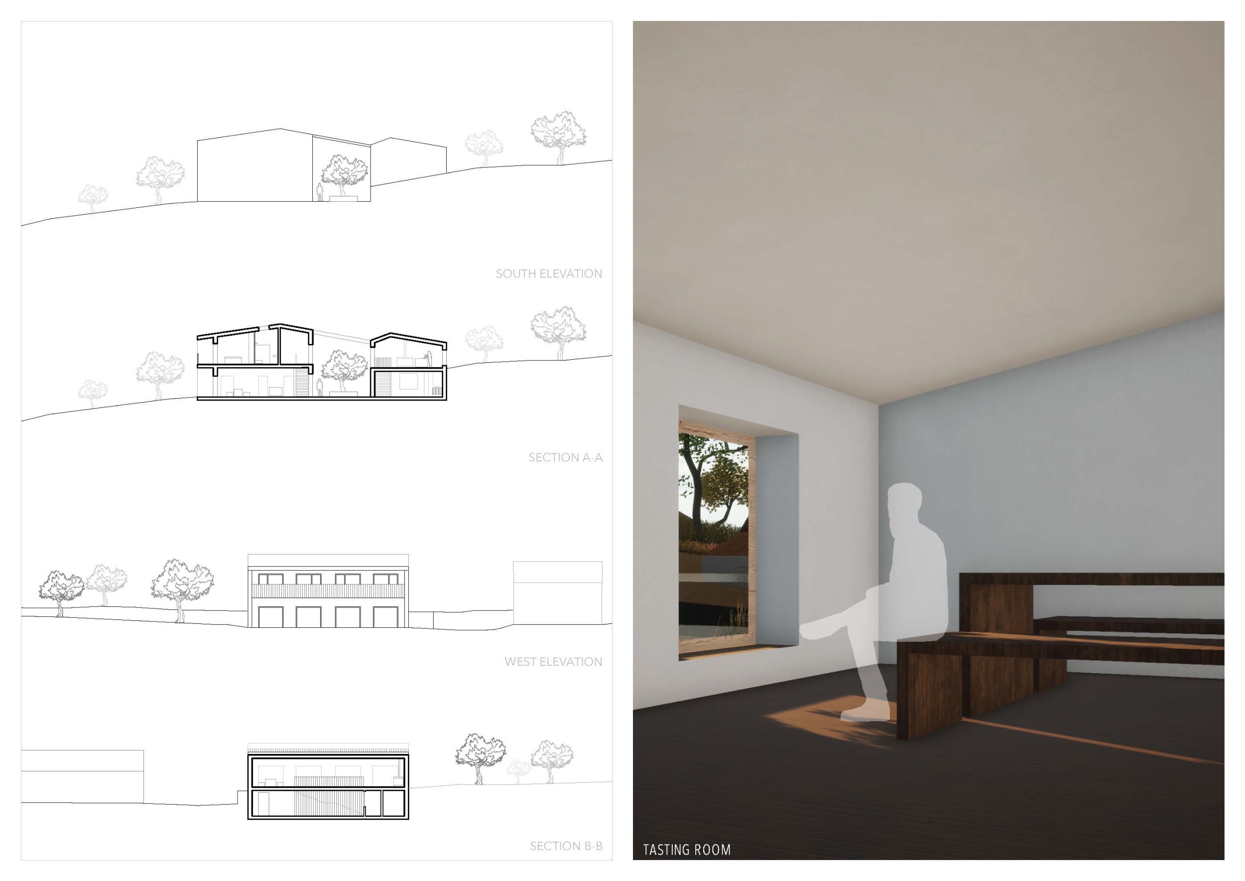 Architecture project // Emphasis on Natural Light Enhanced by ...