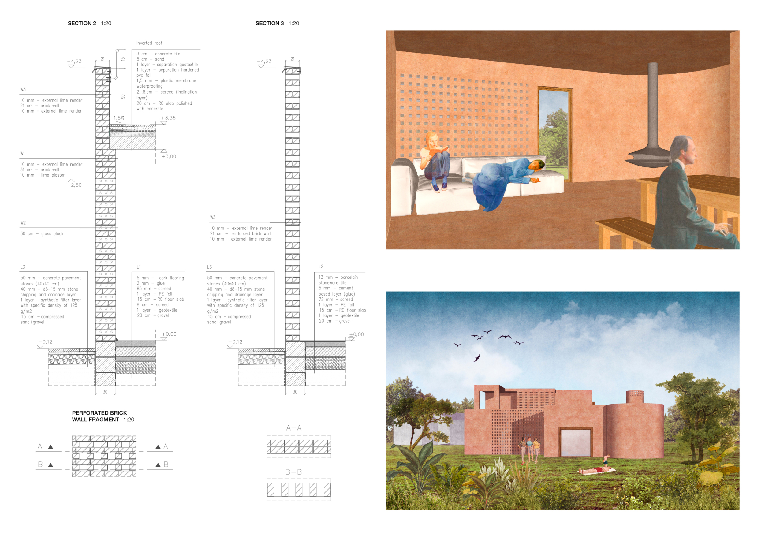 Architecture project // Perforated Brick Walls Enhance Airflow and ...