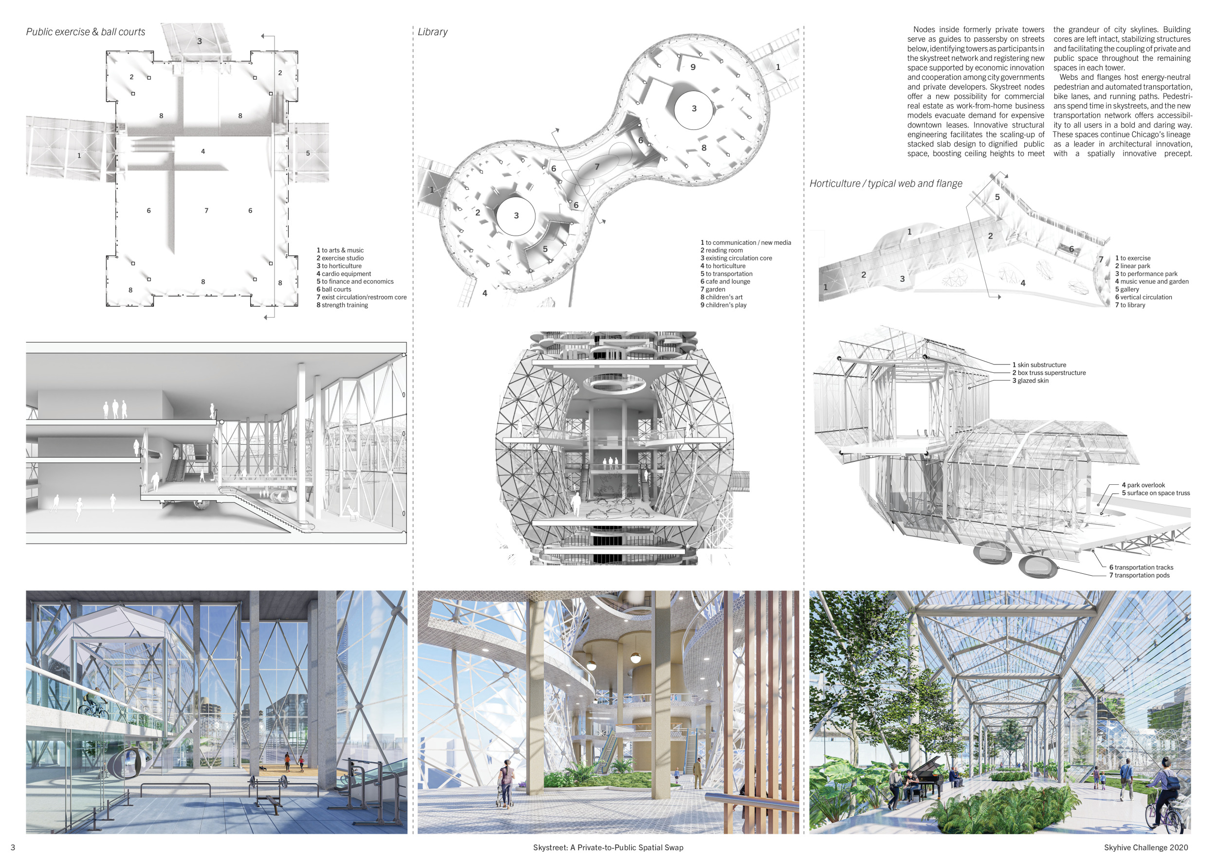 Architecture project // Elevated Pathways Connecting Community Through ...