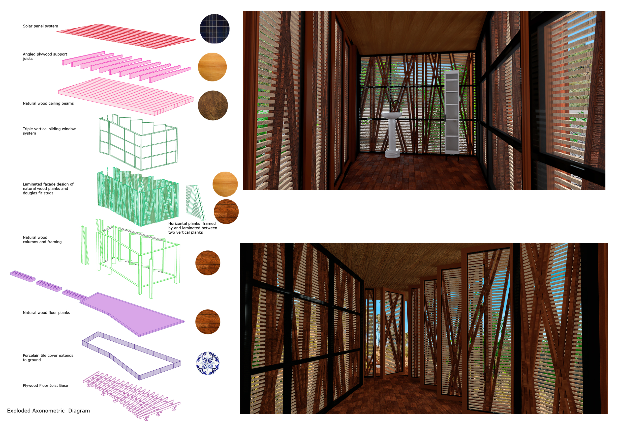 Architecture project // Elevated Meditation Cabin with Pivoting Doors ...