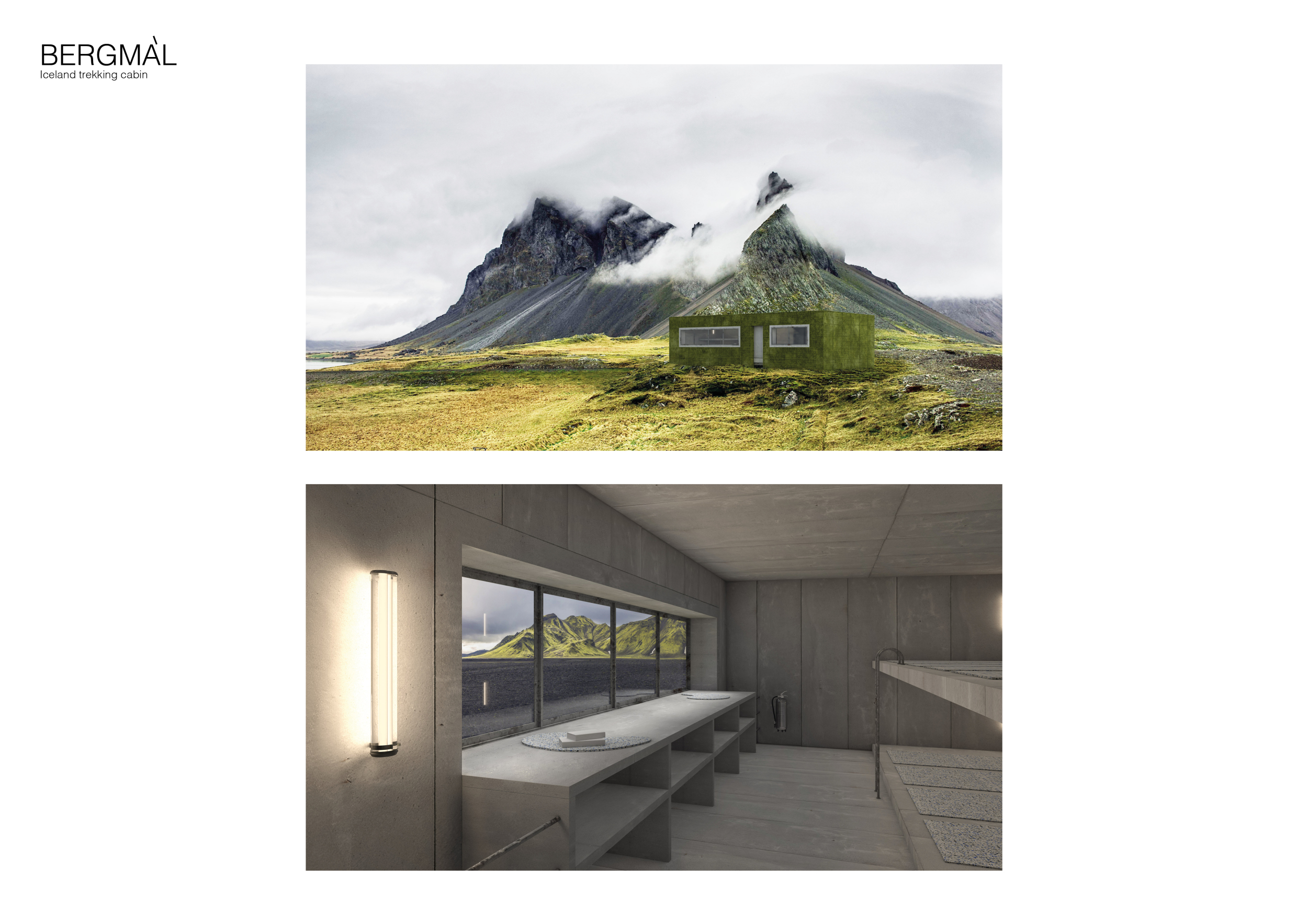 Architecture project // Gabion-Faced Cabin Featuring Thermal Concrete ...