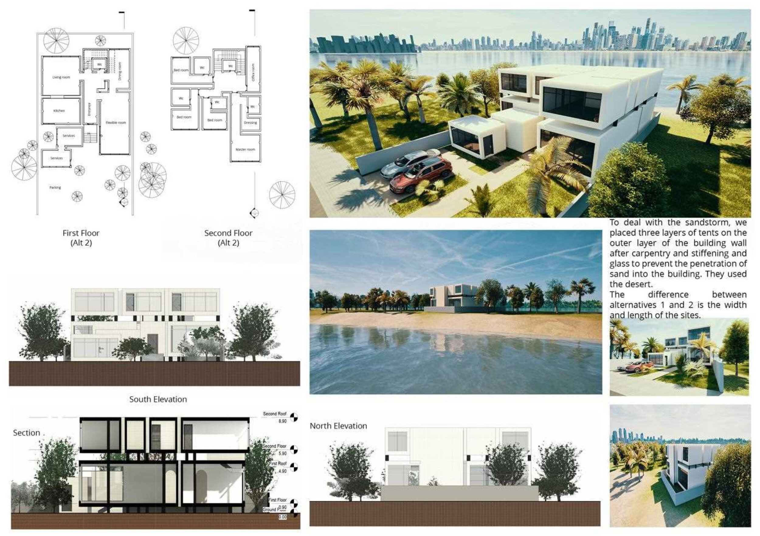 Architecture project // Fabric Encased Spaces with Modular Design and ...