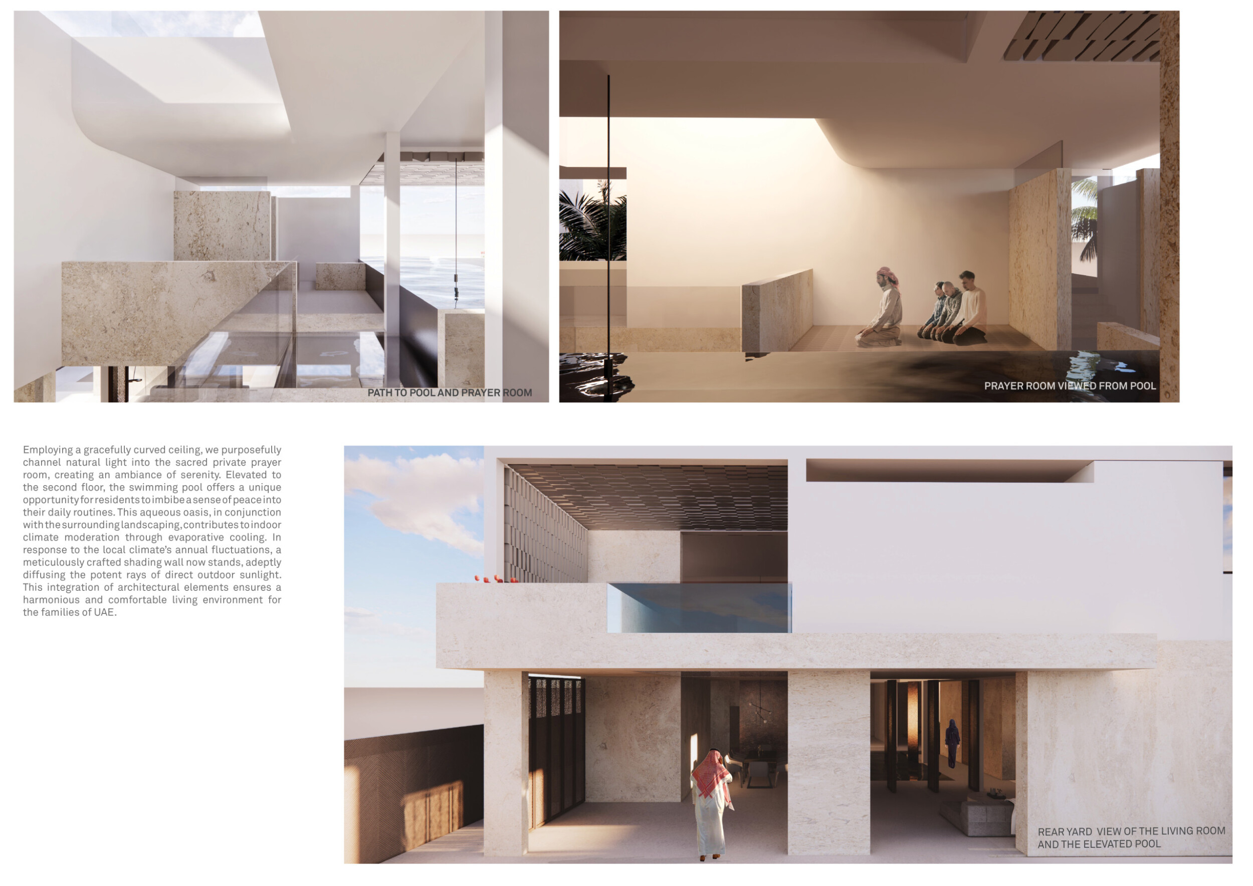 Architecture project // Coral Cladding and Palm Fiber-Cement Panels ...