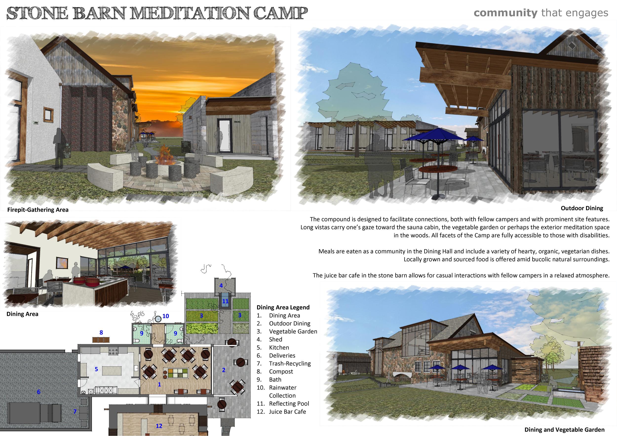 Architecture project // Floating Meditation Platform Crafted from Local ...