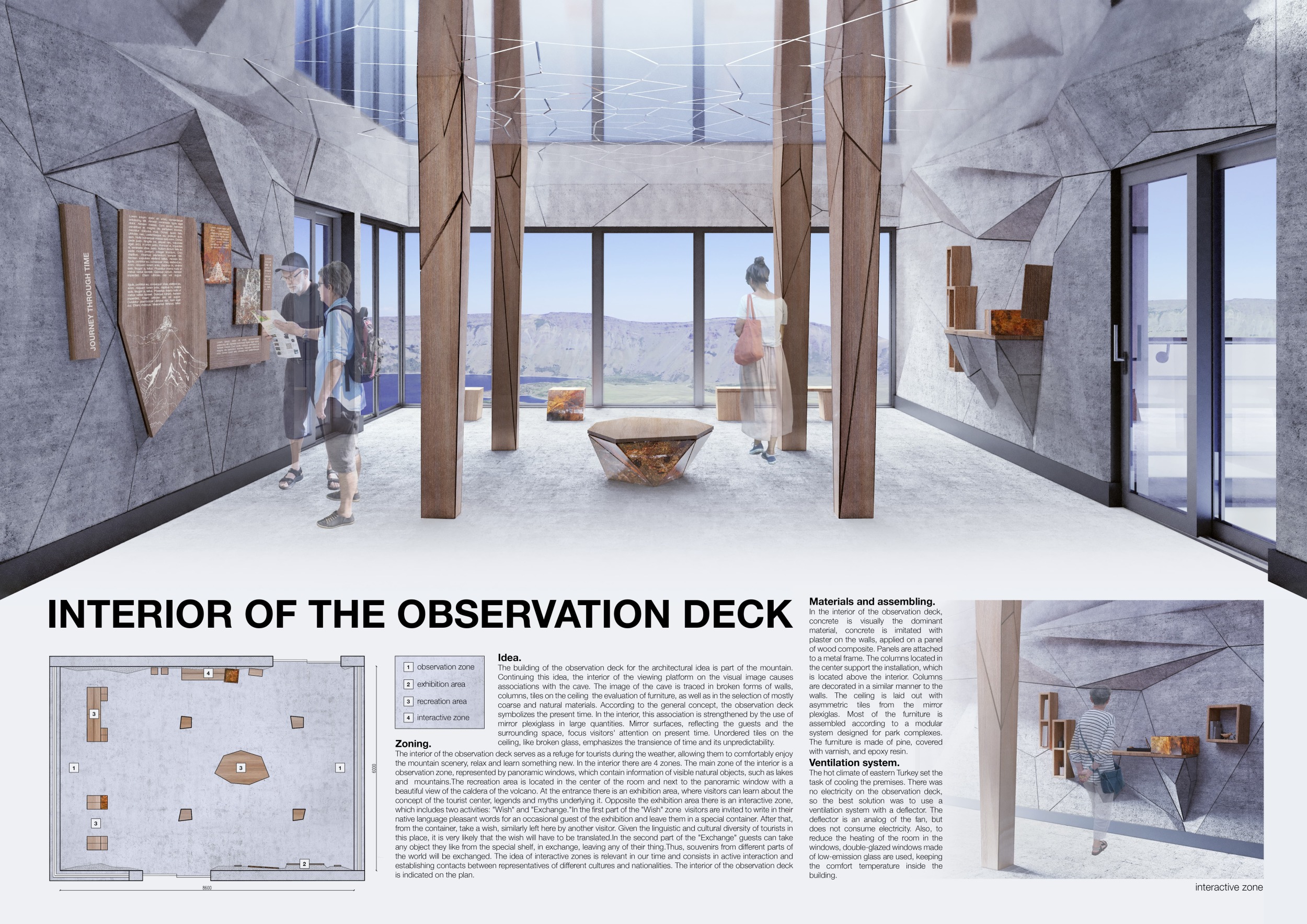 Architecture project // Tiered Observation Deck Featuring Local ...