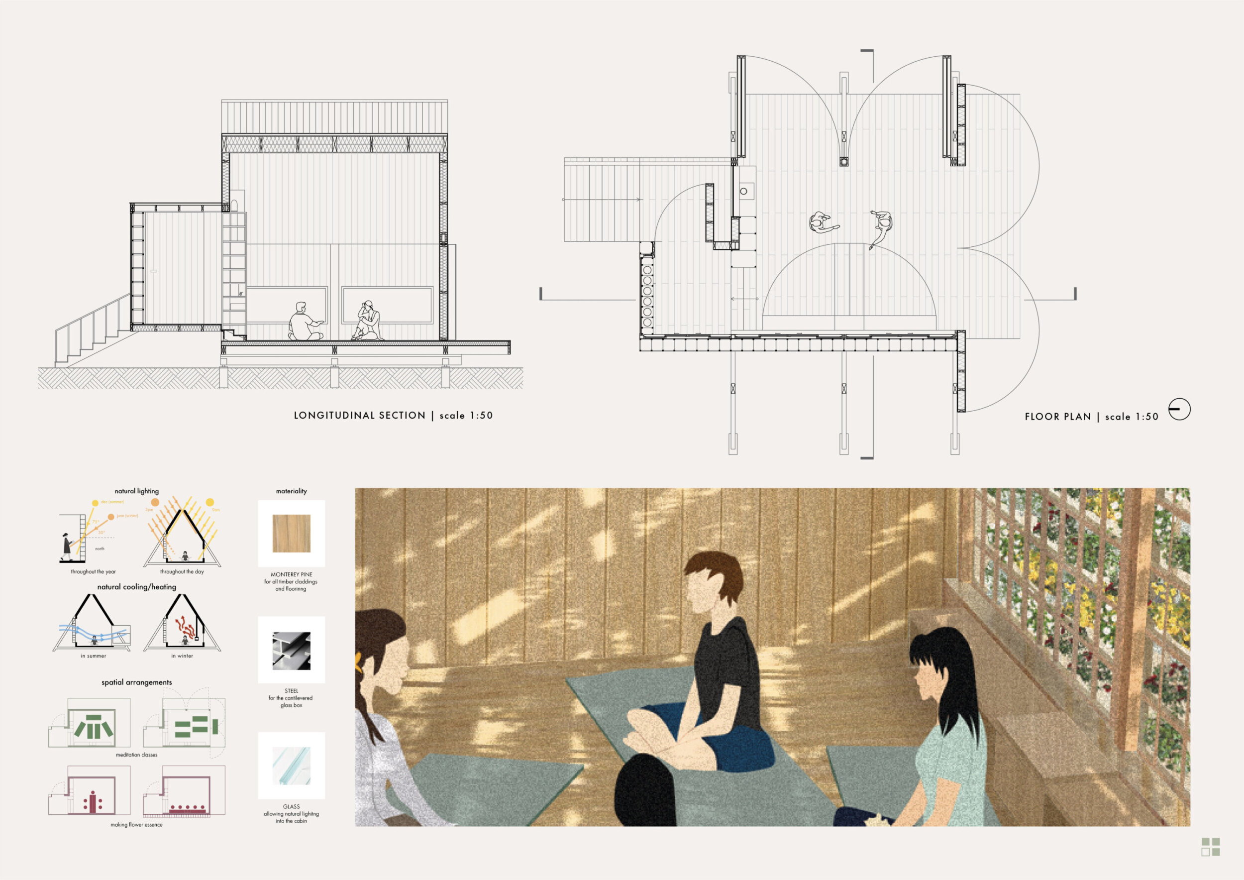 Architecture project // Timber Framework and Chidori Joinery in a ...