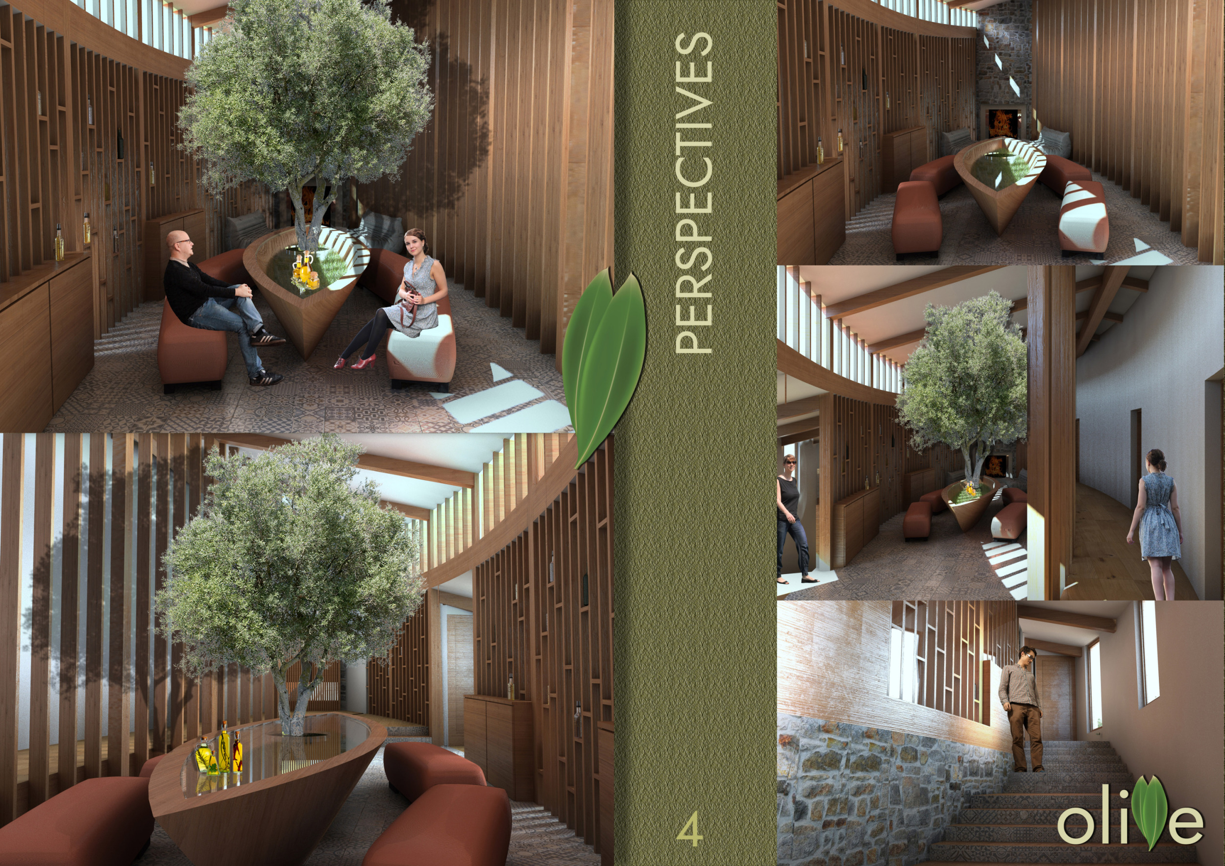 Architecture project // Seamless Integration of Natural Stone and ...