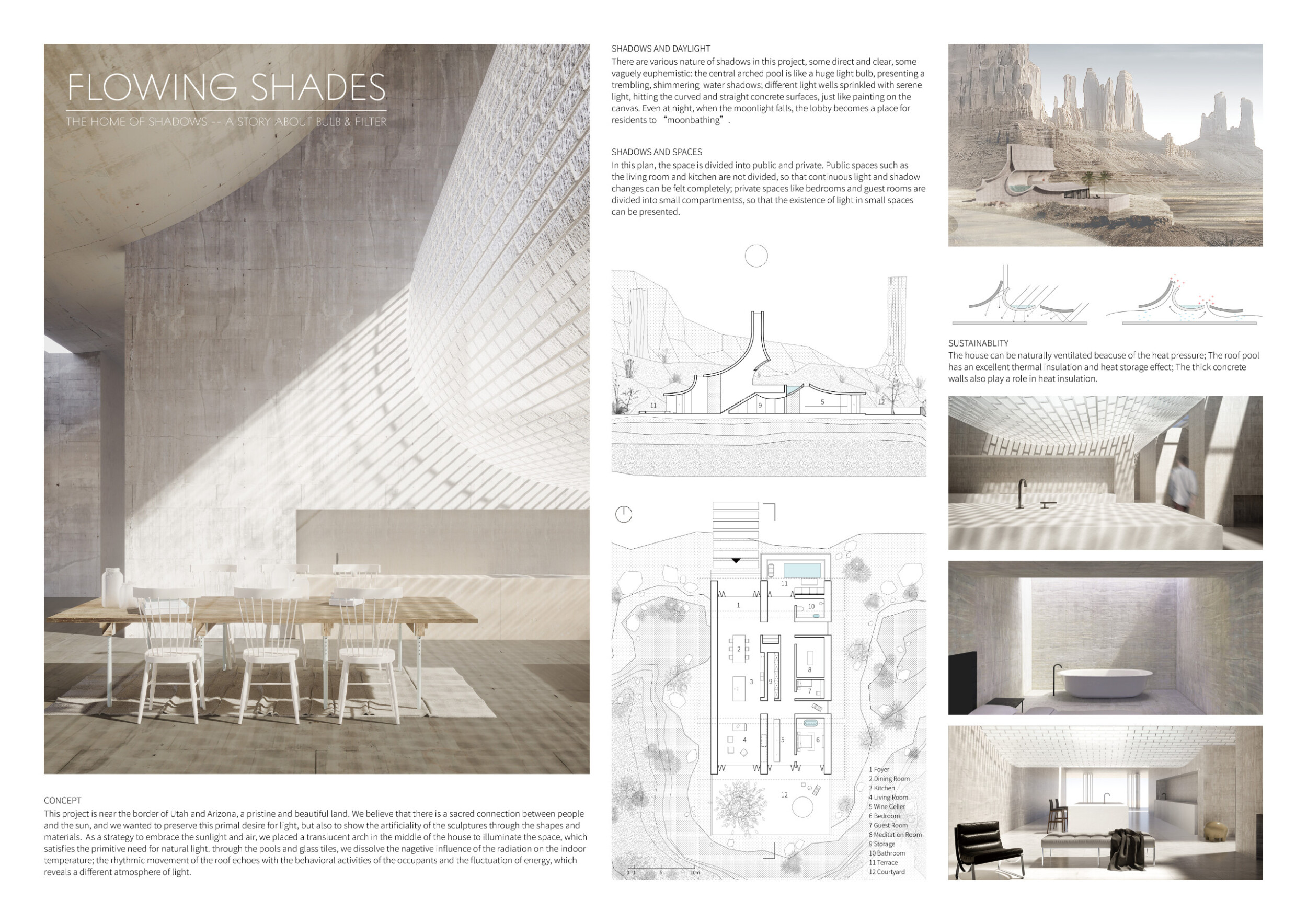 Architecture project // Translucent Arches and Thermal Concrete: a ...