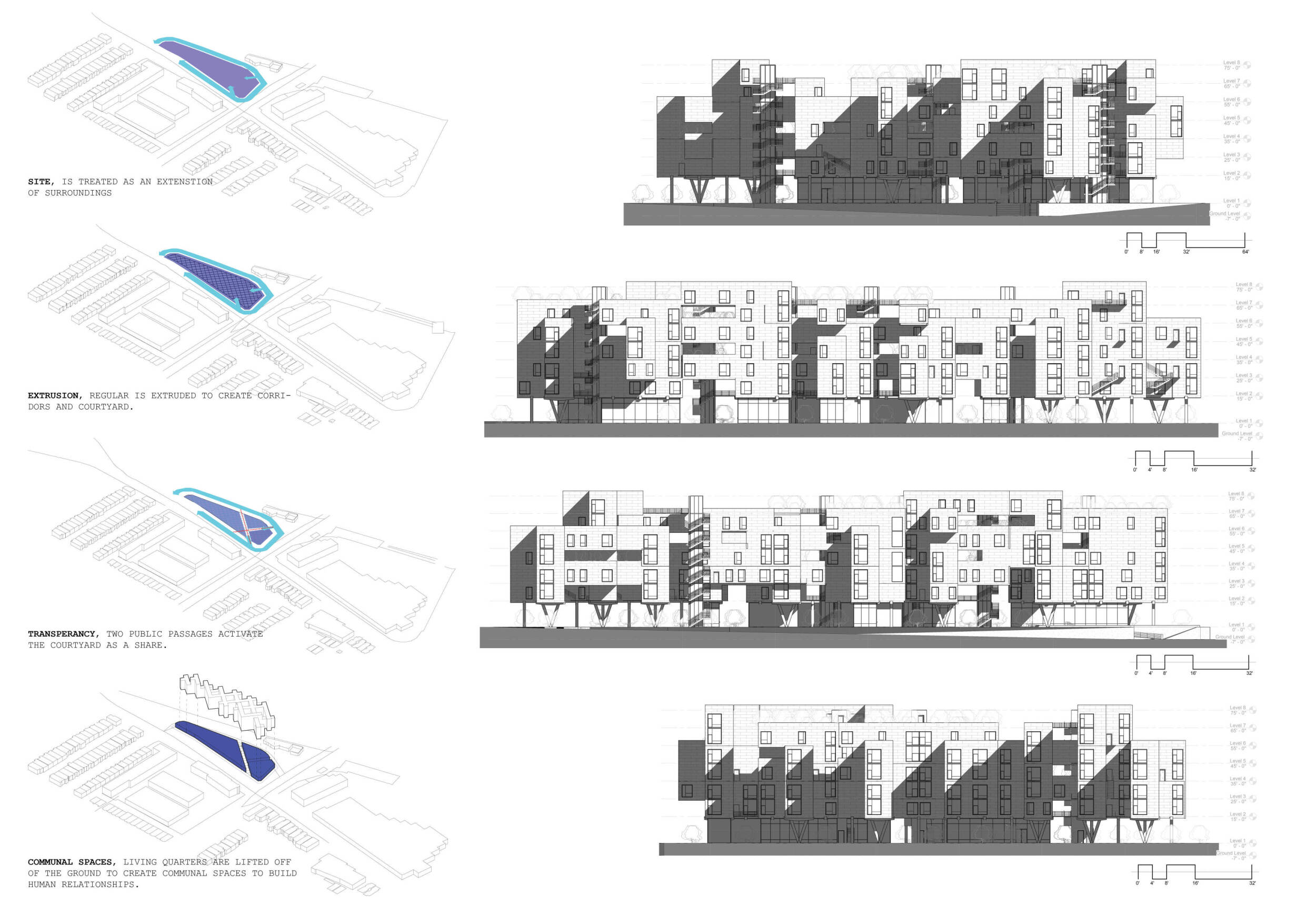 Architecture project // L-Shaped Interlocking Units Supporting ...