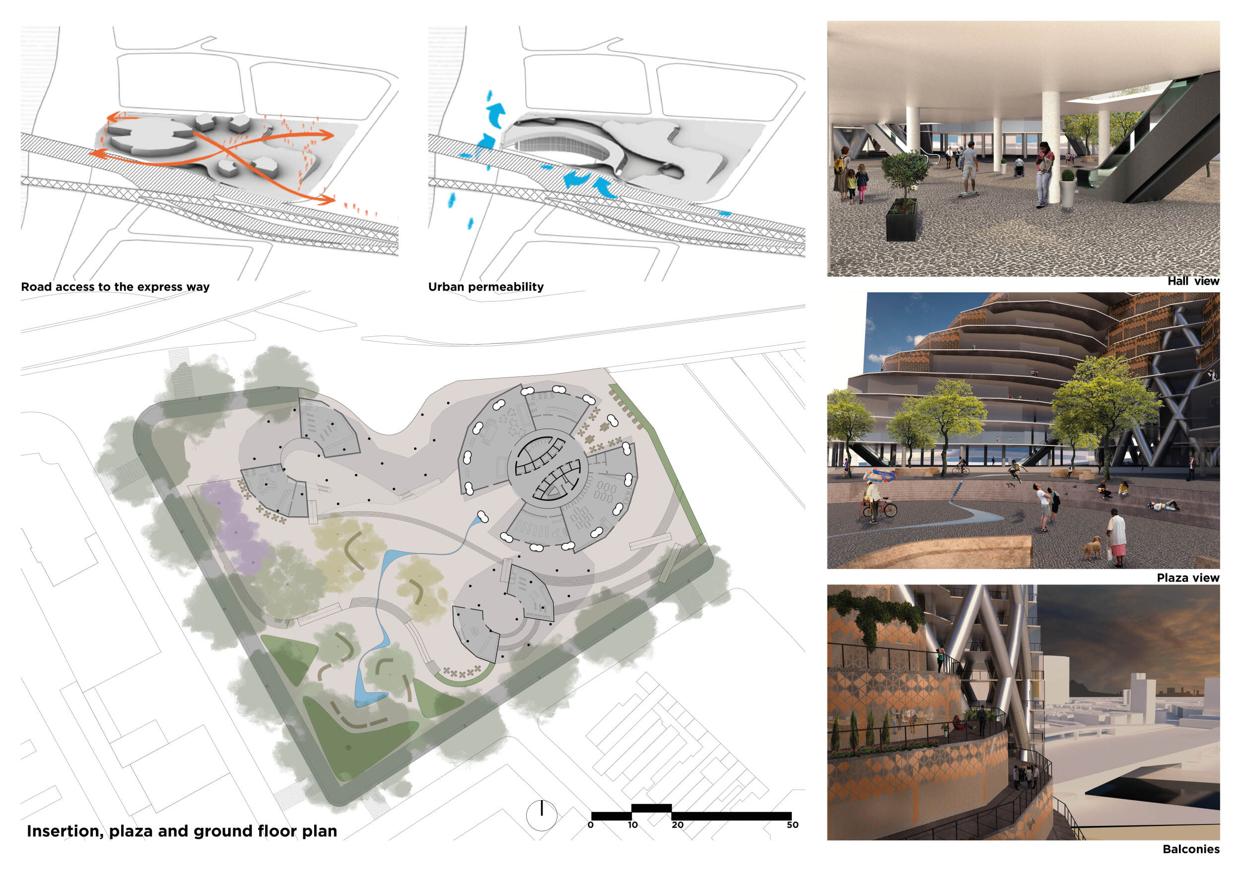 Architecture project // Twisting Helicoidal Form Emphasizes Community ...