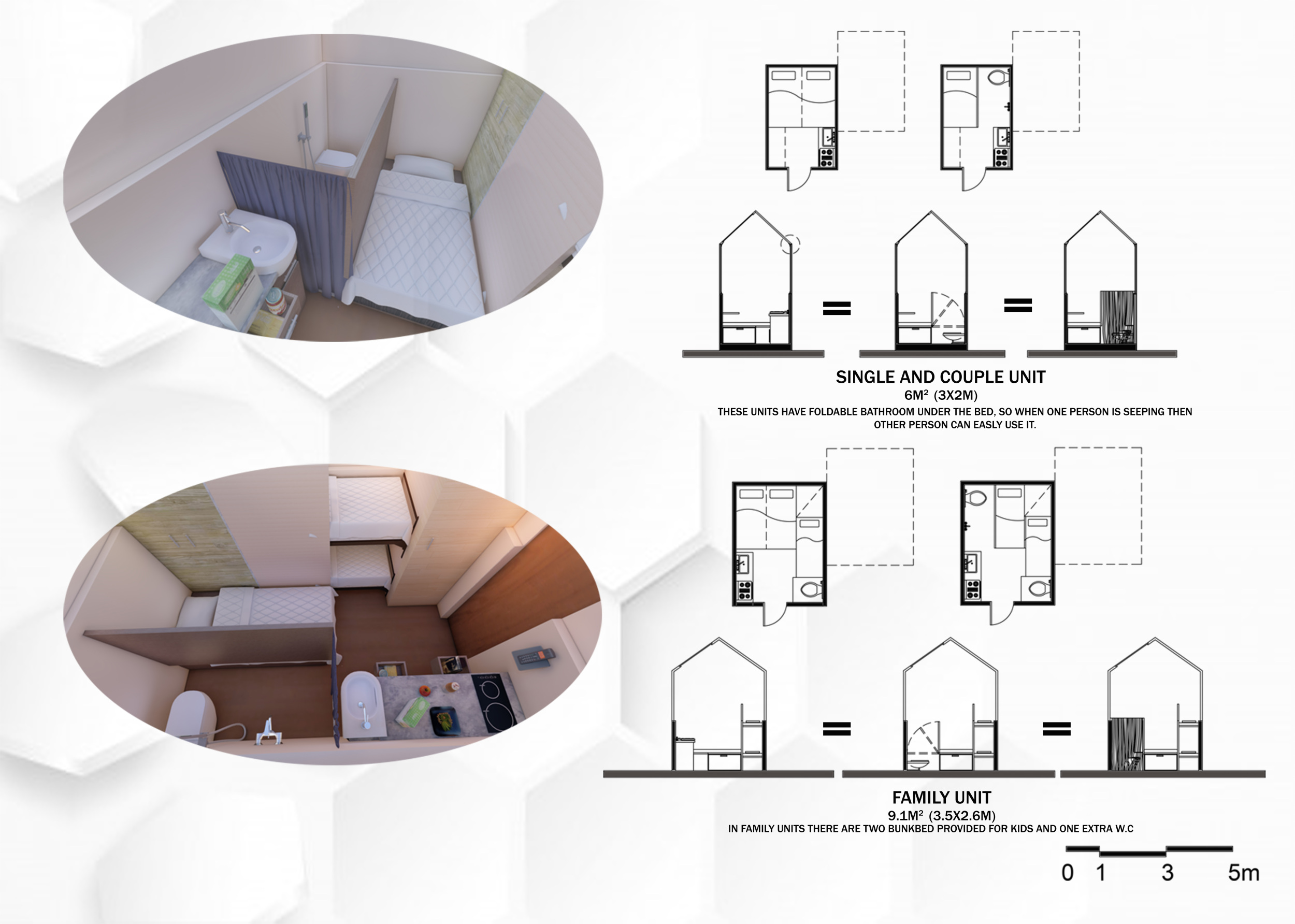 Architecture project // Transformable Living Units with Flexible Rental ...