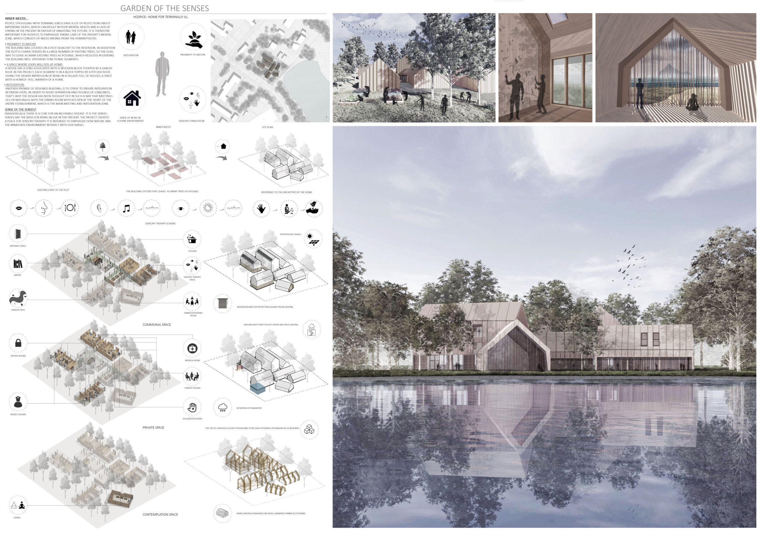 Architecture project // Sensory Spaces Enhanced by Charred Wood ...