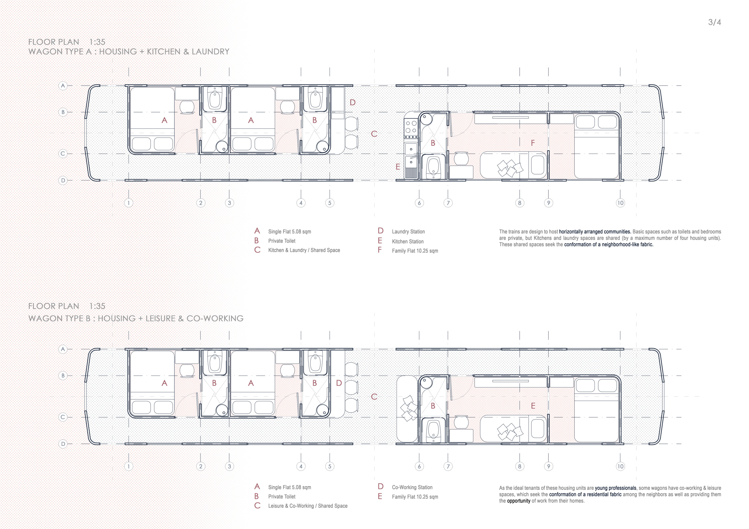 Architecture project // Affordable Living Interwoven with Underground ...