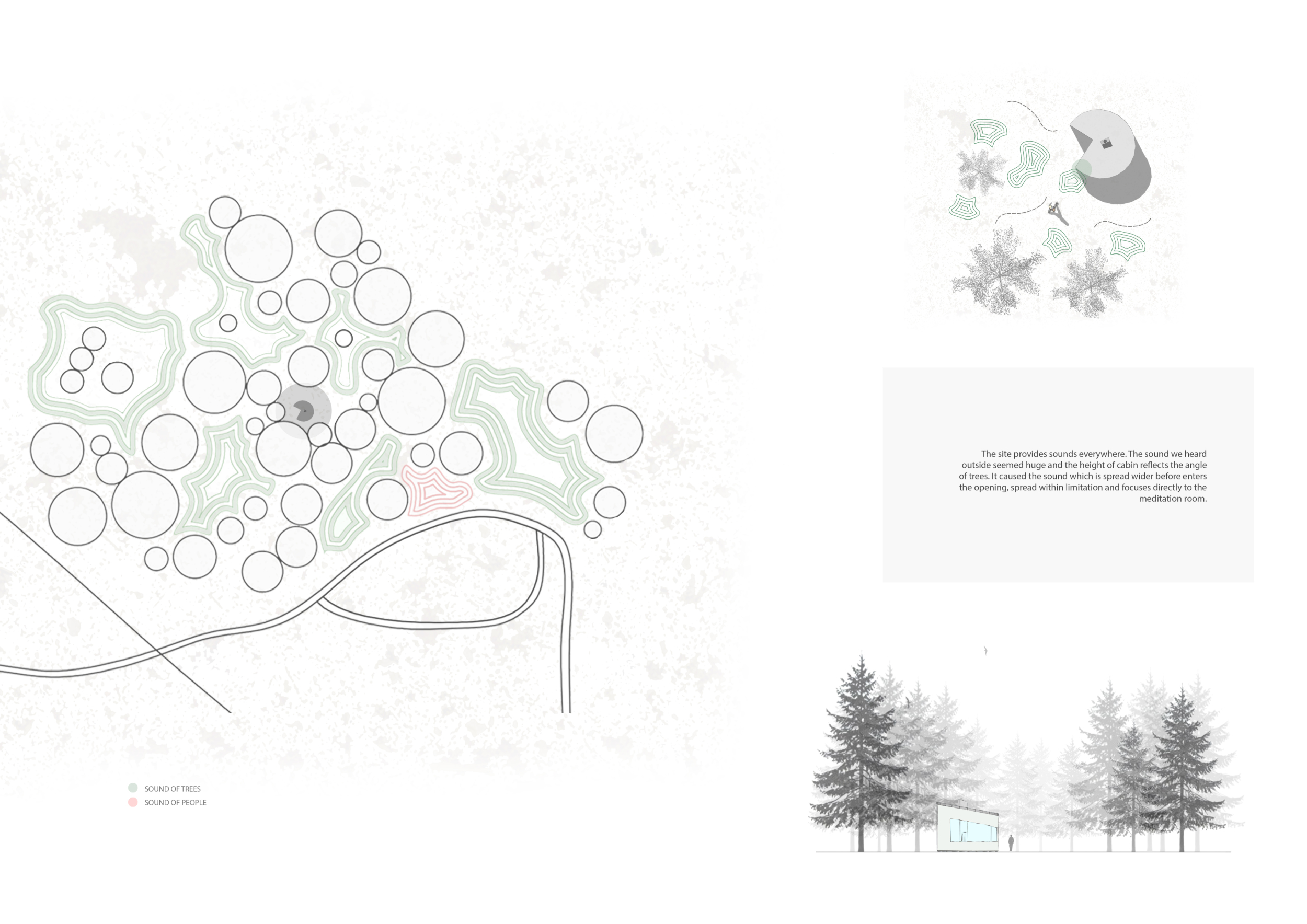 Architecture project // Cylindrical Cabin with Pinewood Walls and ...
