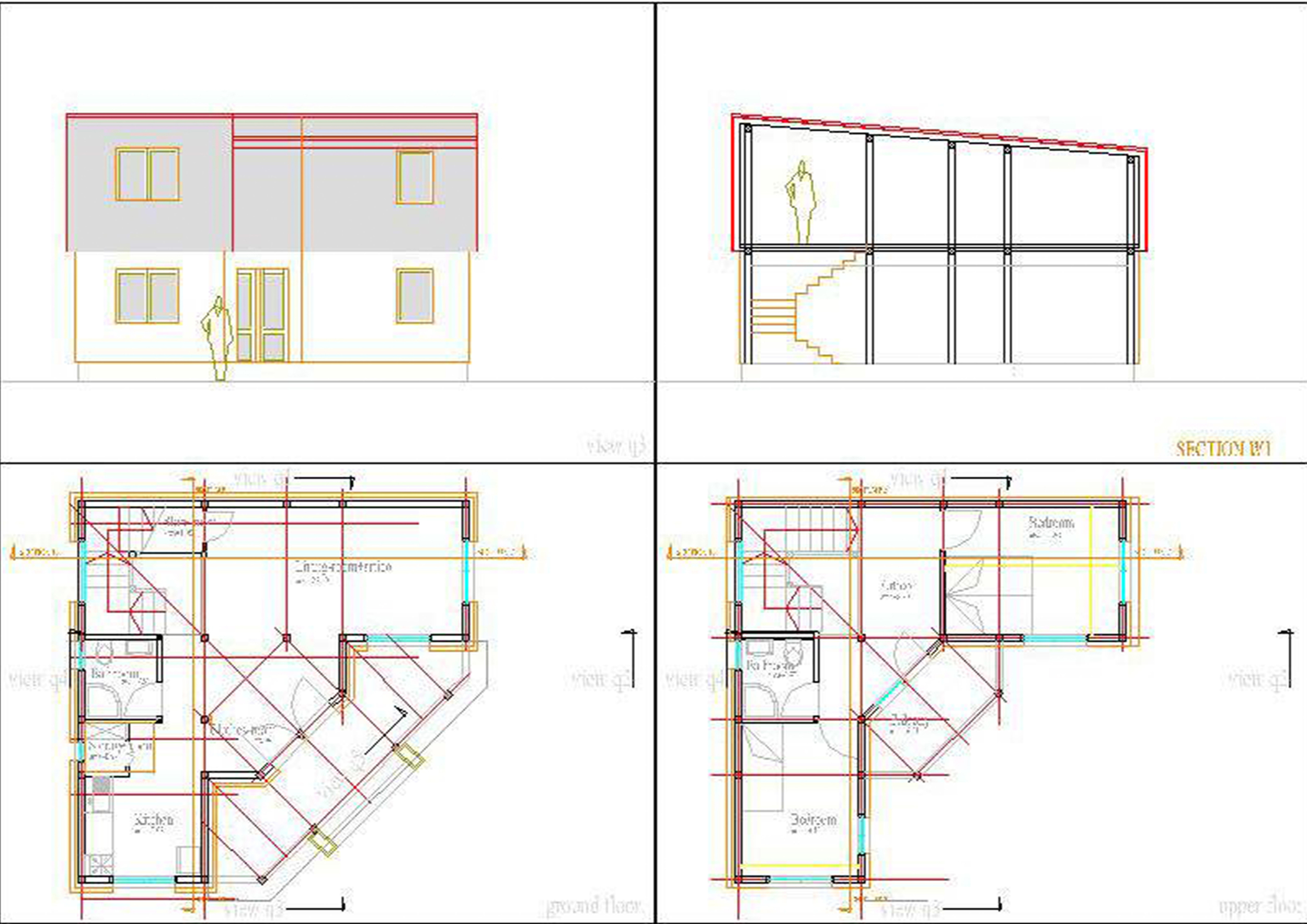 Architecture project // Intersecting Square Forms in Wood for ...