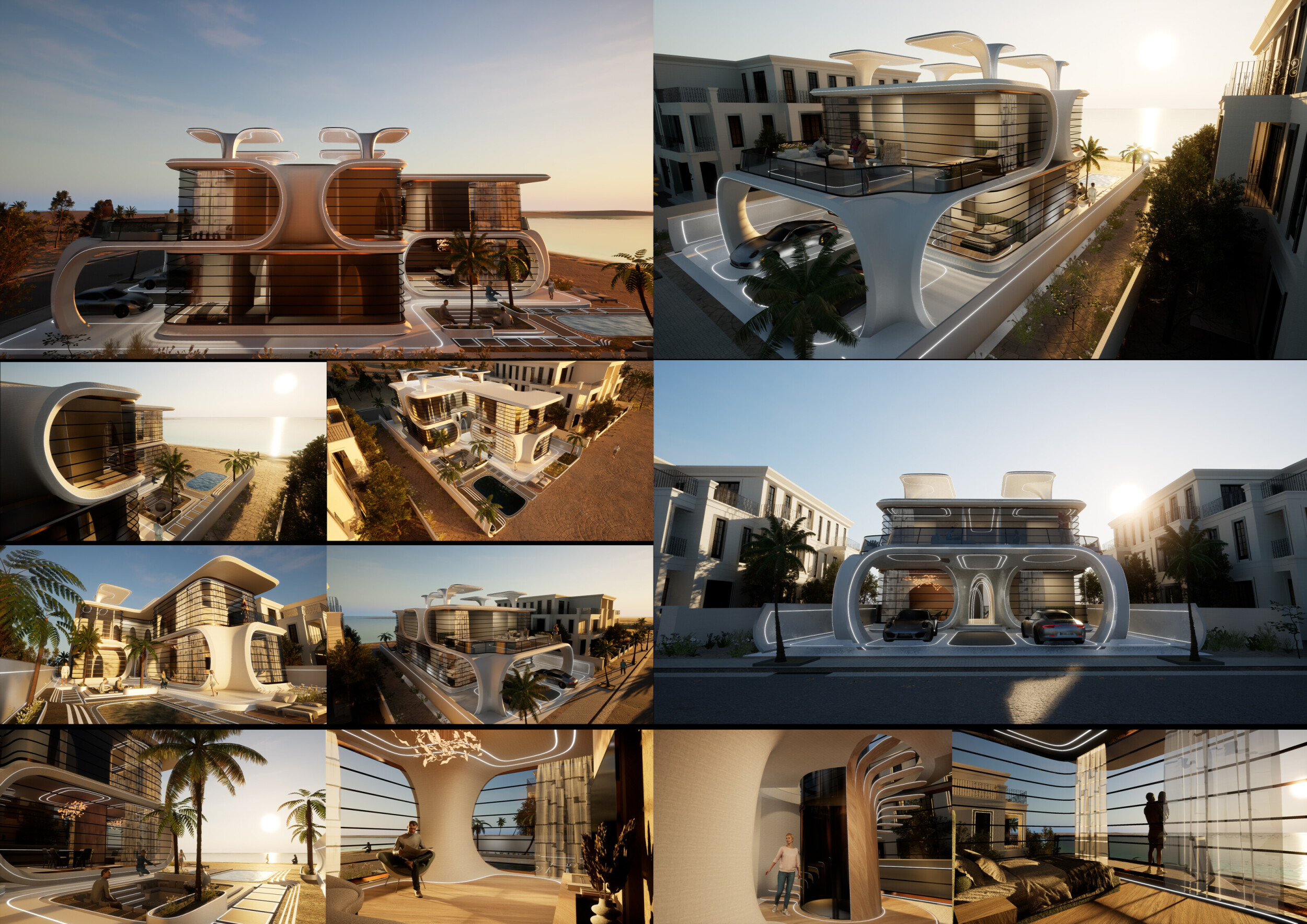 Architecture project // Gyroid Geometry and Airkrete Sustainability in ...