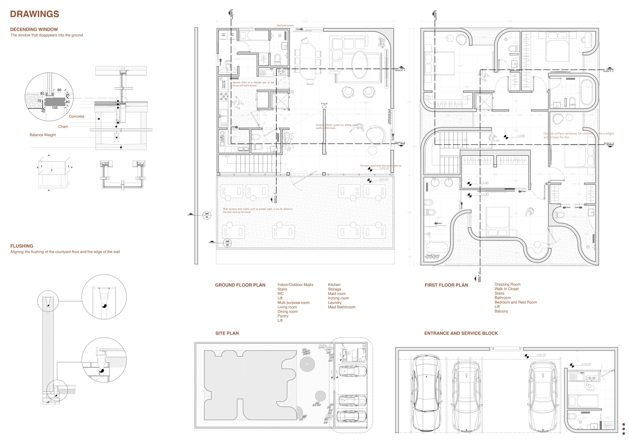 Architecture project // Dynamic Glass Integration and Natural Cooling ...
