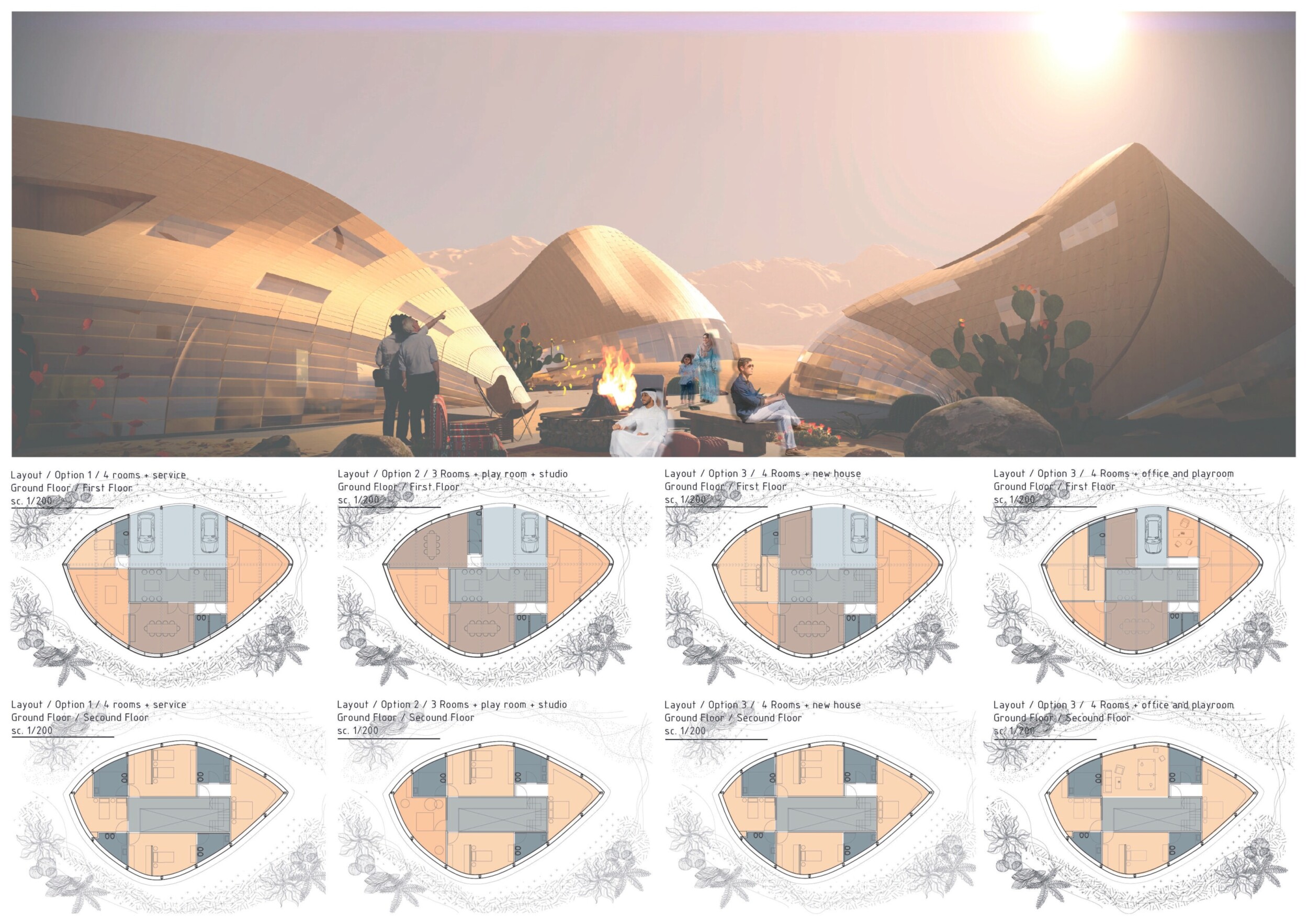 Architecture project // Rammed Earth Panels and Hydro Technology ...