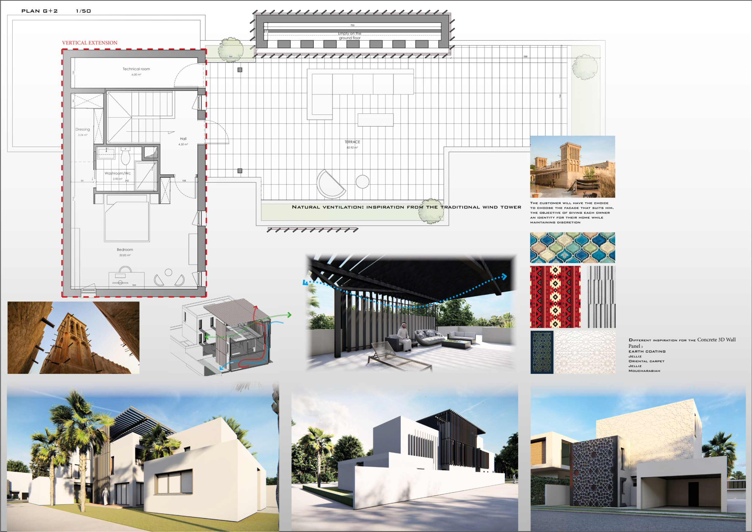 Architecture project // Charred Wooden Shingles Integrated with ...