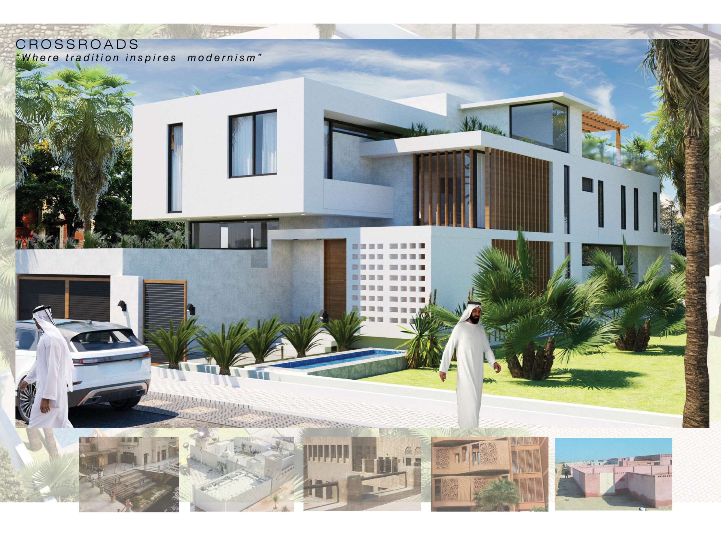 Architecture project // Charred Wooden Shingles and Modular Layout ...