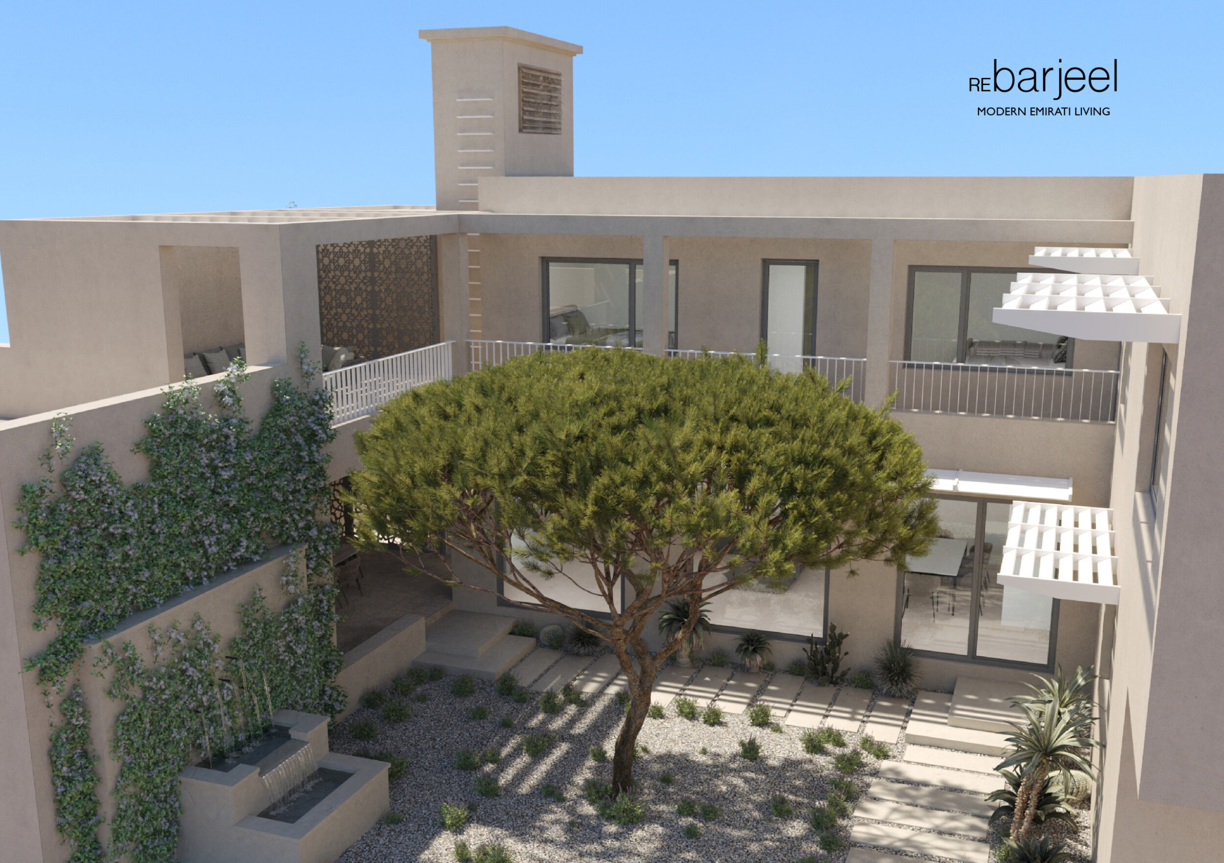 Architecture project // Natural Ventilation and Omani Stone in a ...