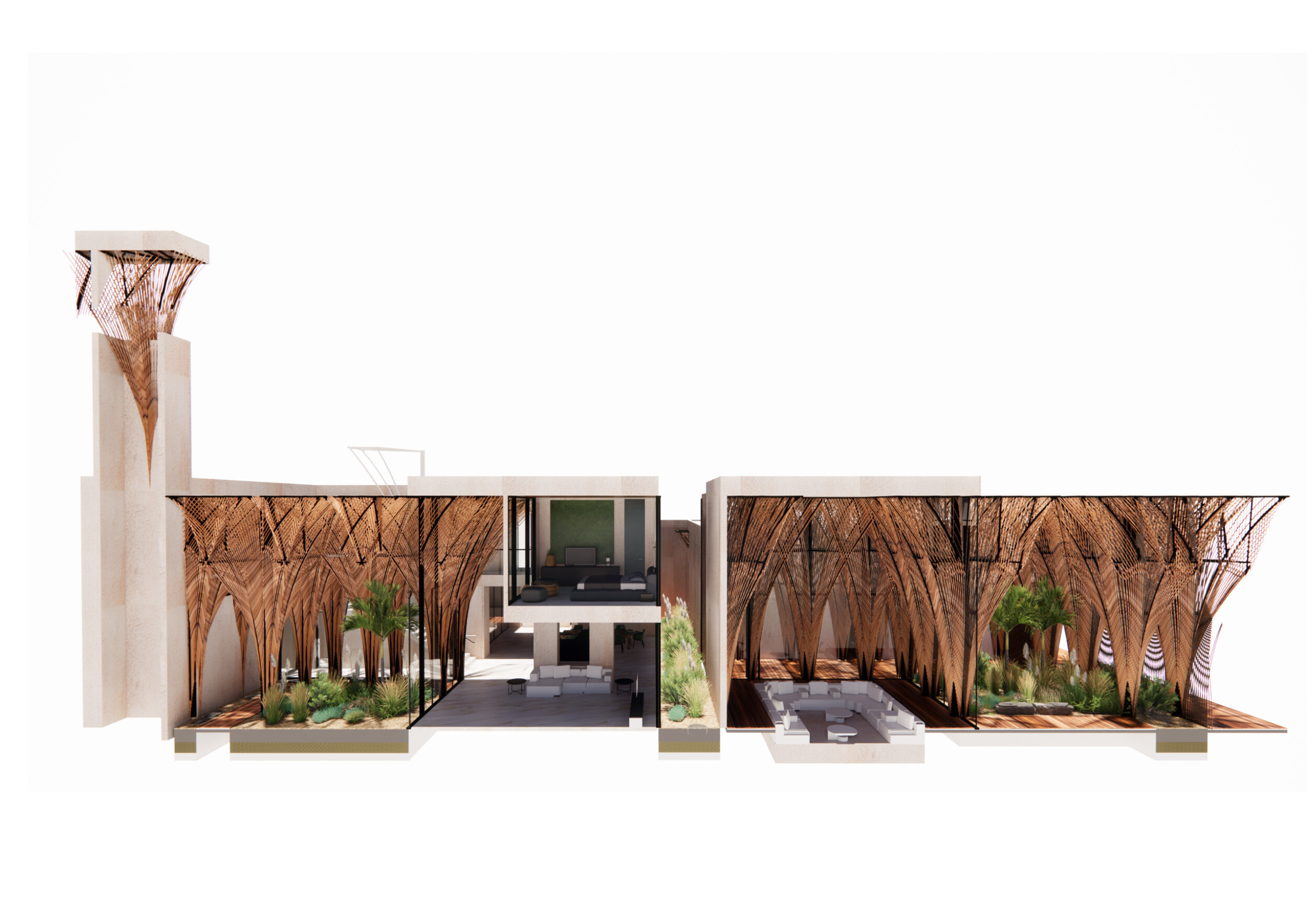 Architecture projects - organic wood // Buildner