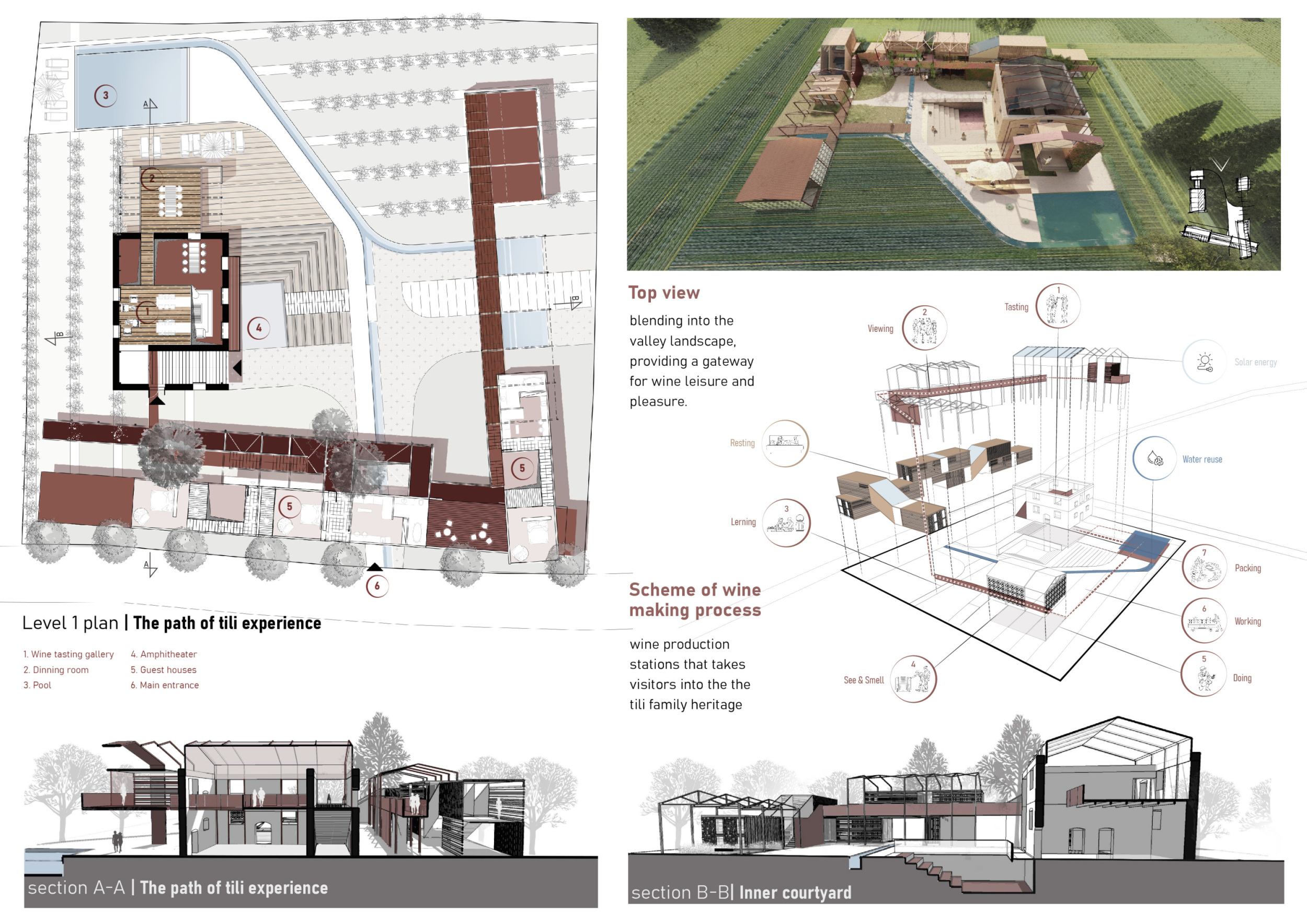 Architecture project // Preserved Brick Structures Framing ...