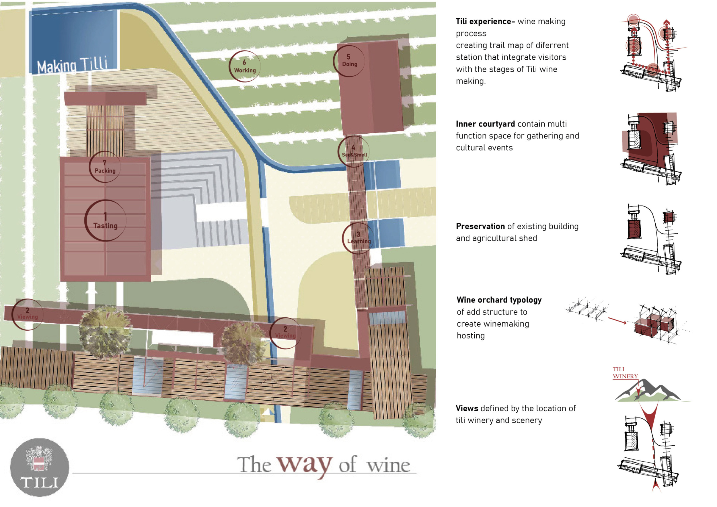 Architecture project // Preserved Brick Structures Framing ...