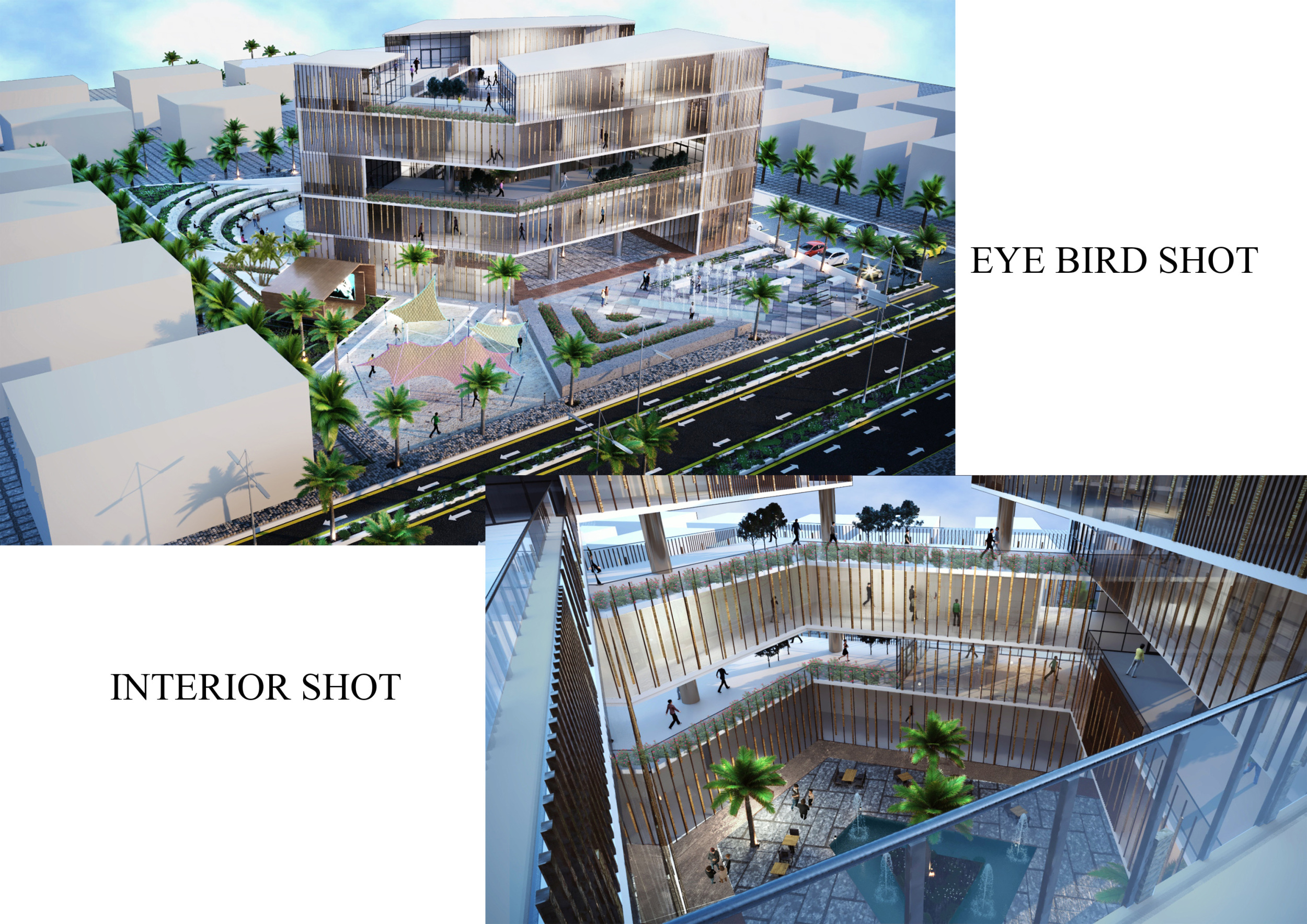 Architecture project // Sensory Spaces with Distinct Geometric Masses ...