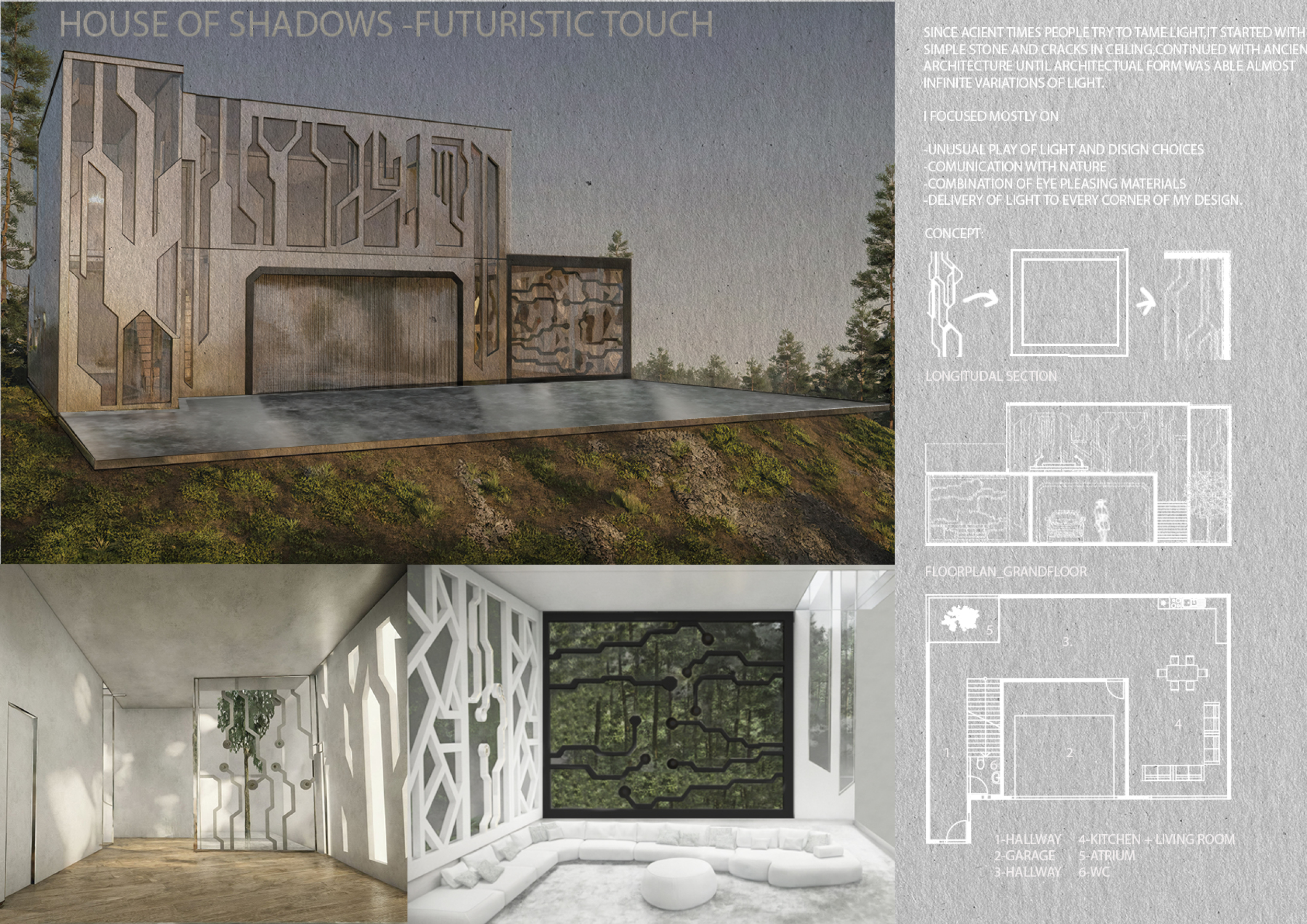 Architecture project // Façade Cutouts and Biophilic Design Enhance ...