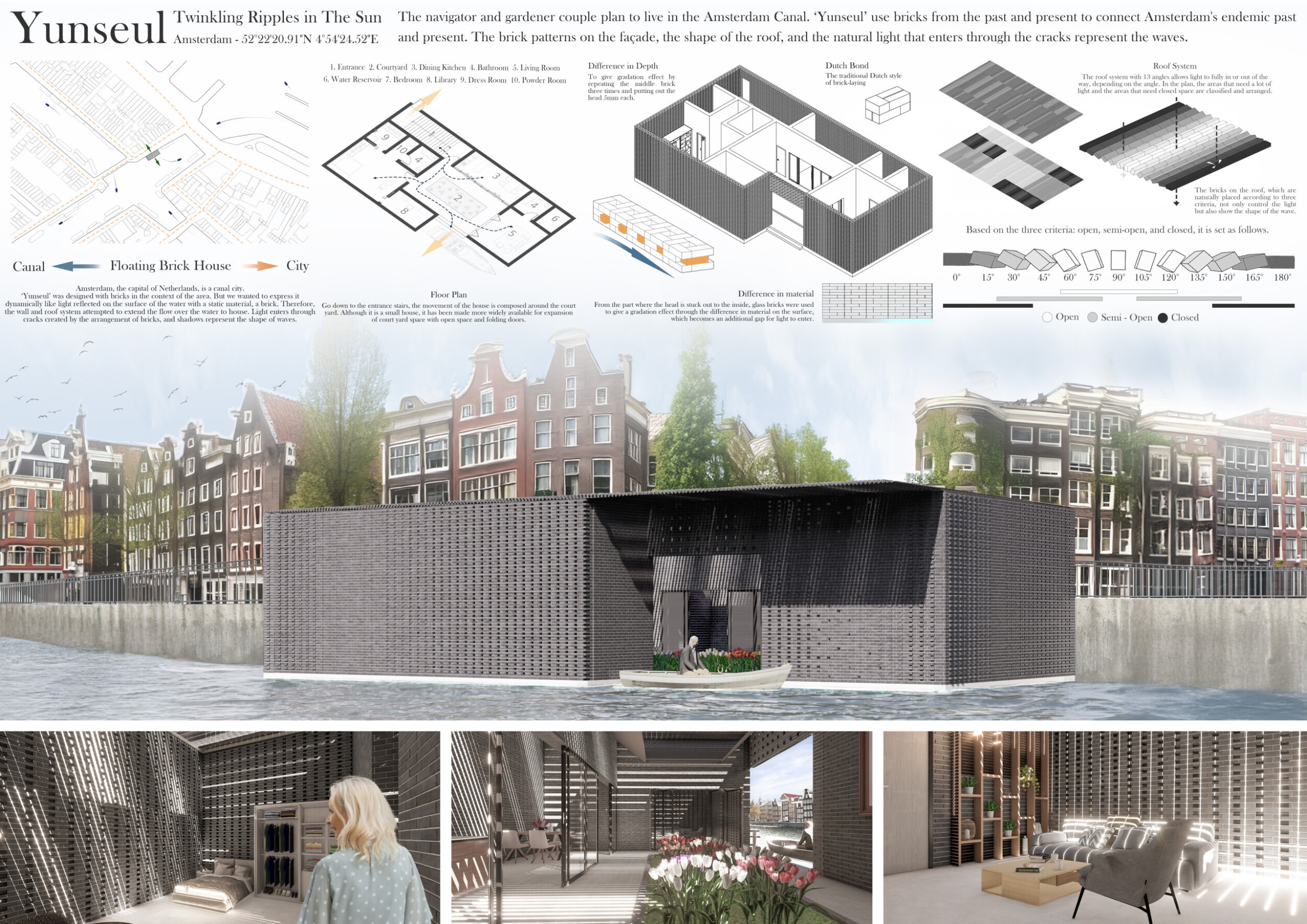 Architecture project // Buoyant Residence Featuring Intricate Brickwork ...