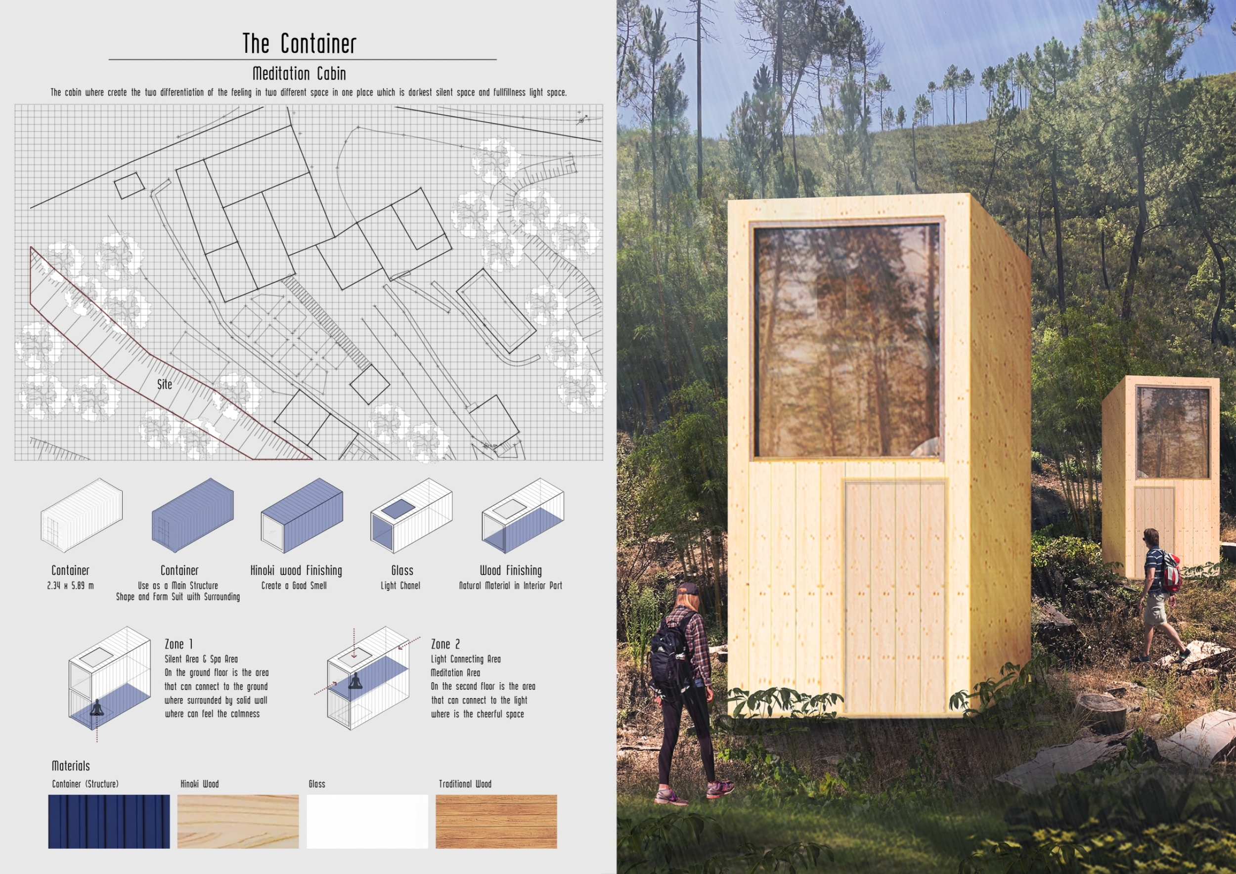 Architecture project // Hinoki Wood Retreat Featuring Grounded ...