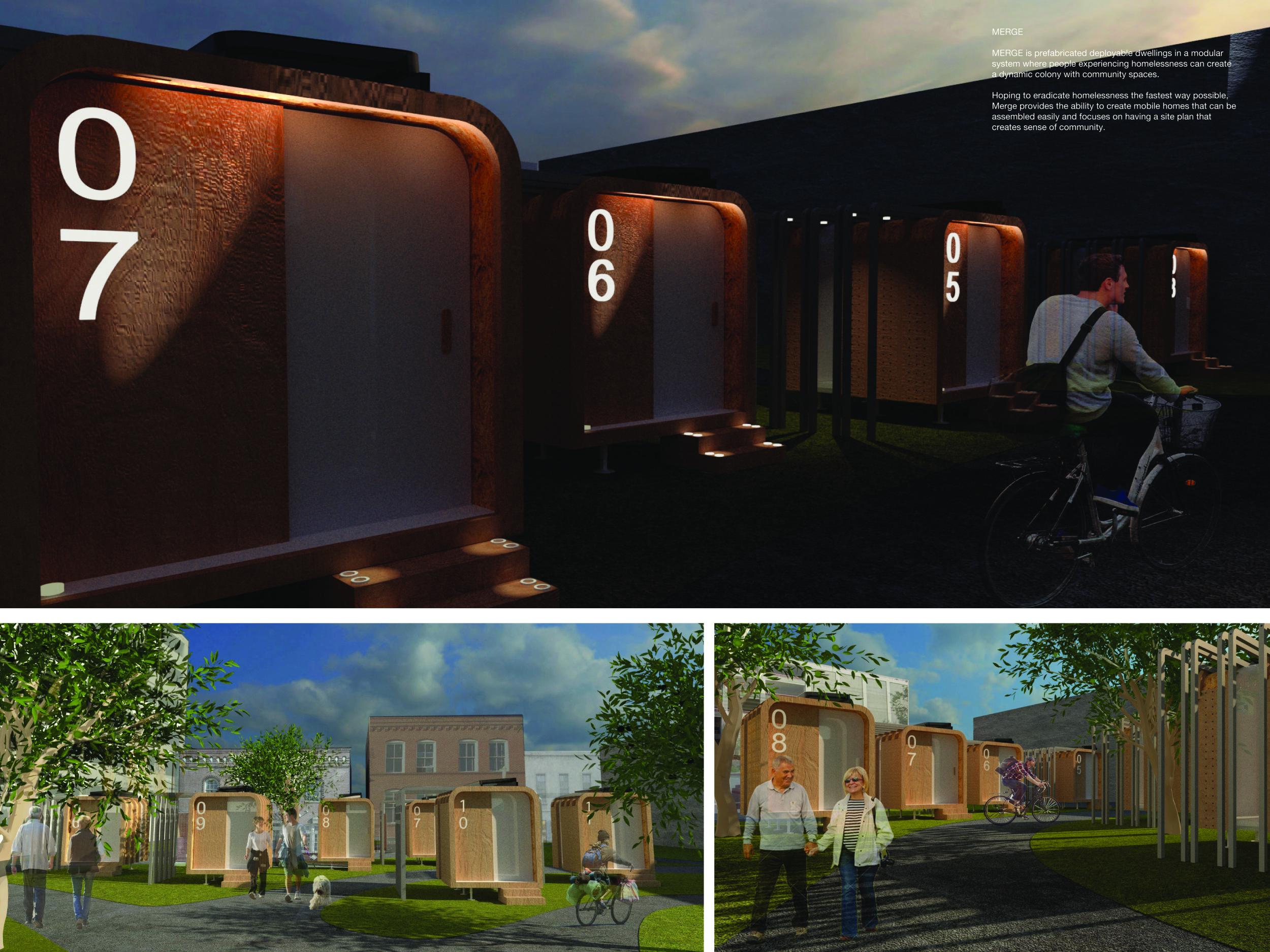 Architecture project // Repurposed Fabric and Solar Panels in Modular ...
