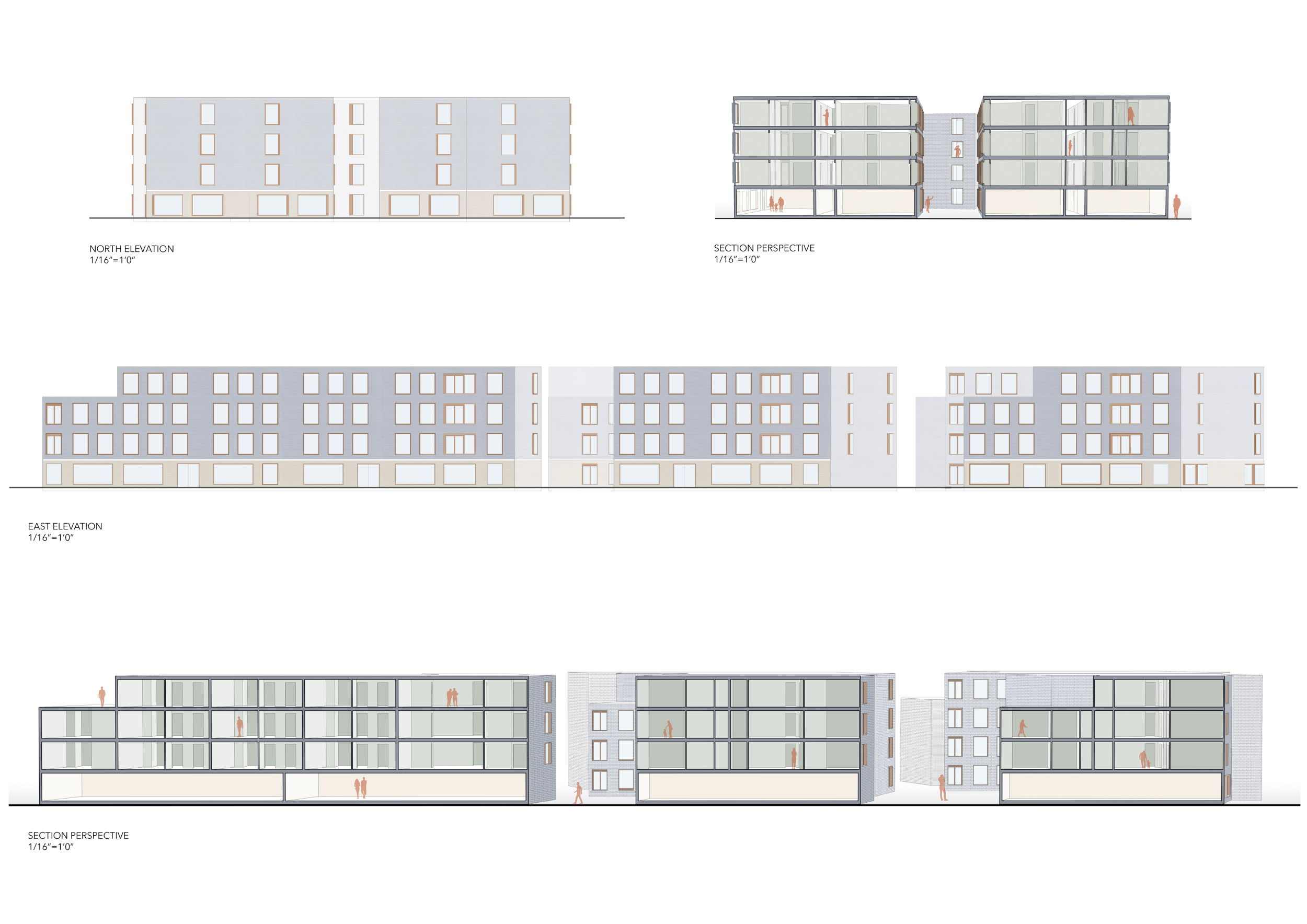 Architecture project // Punched Windows and Staggered Terraces in ...