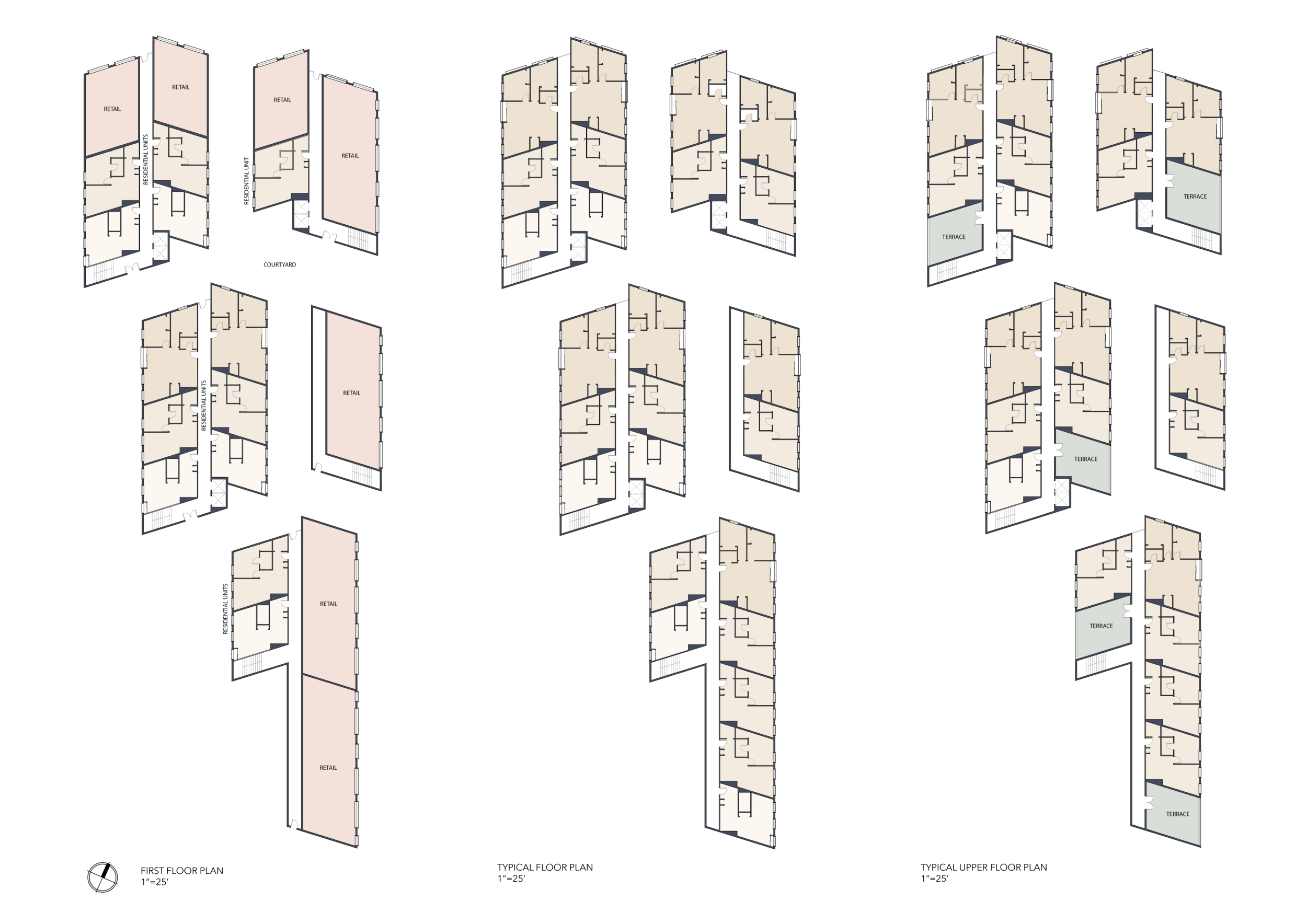 Architecture project // Punched Windows and Staggered Terraces in ...