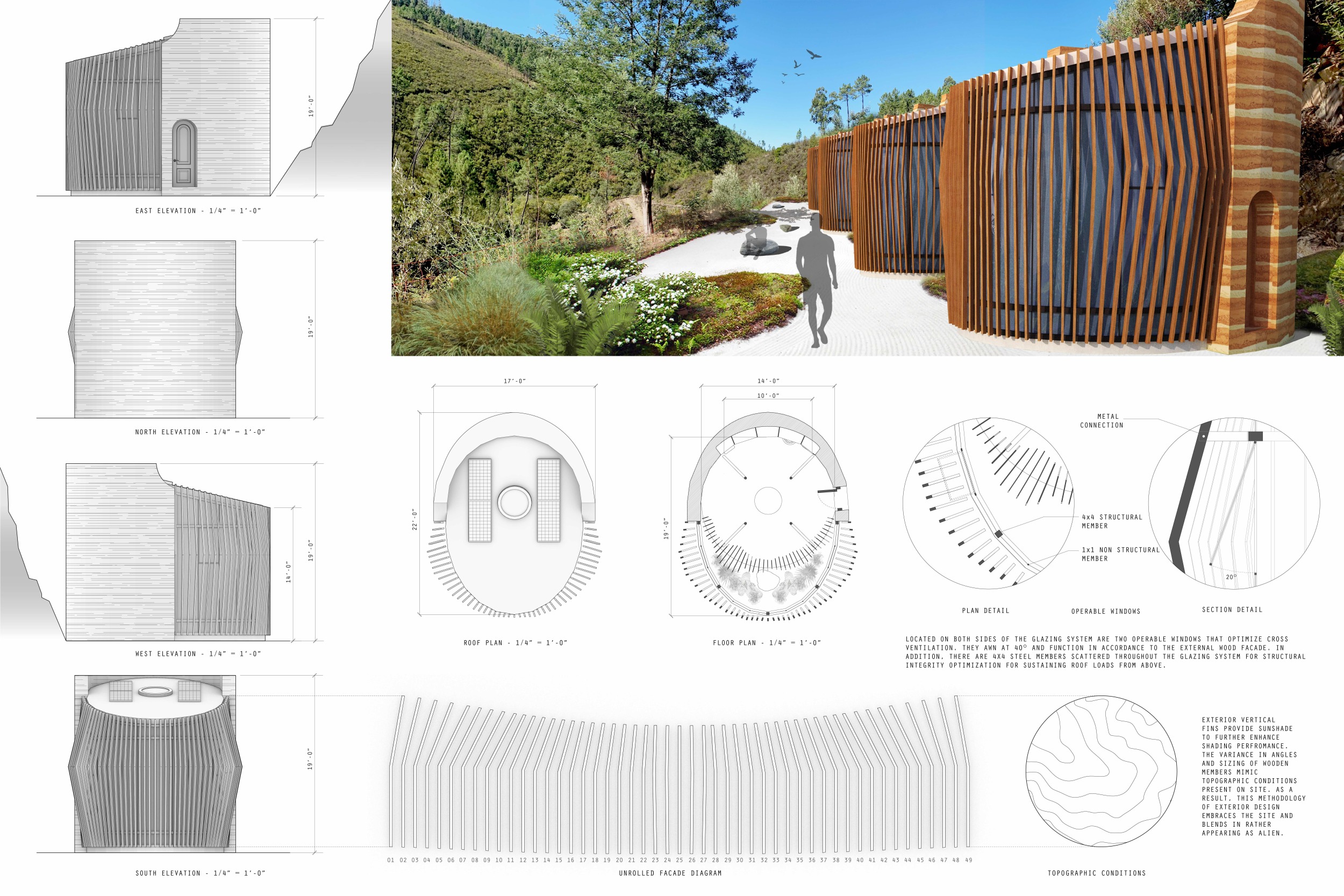 Architecture project // Healing Retreat Shaped by Rammed Earth and ...