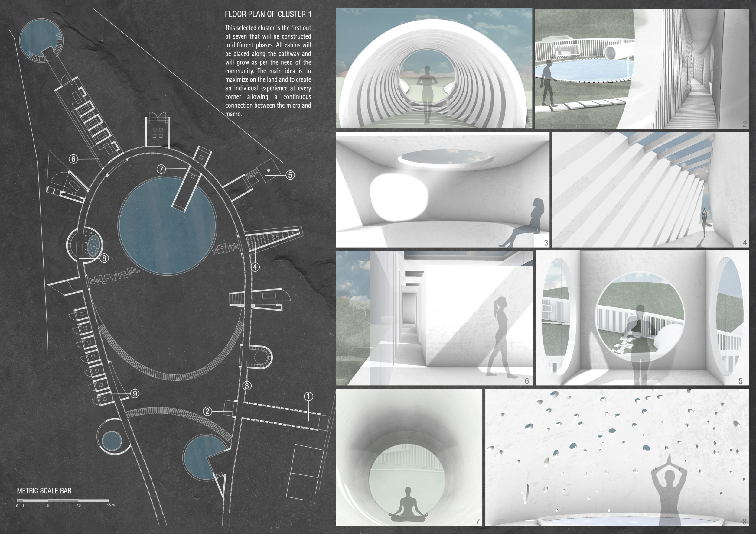 Architecture project // Sensory Pathway Connecting Contemplative ...