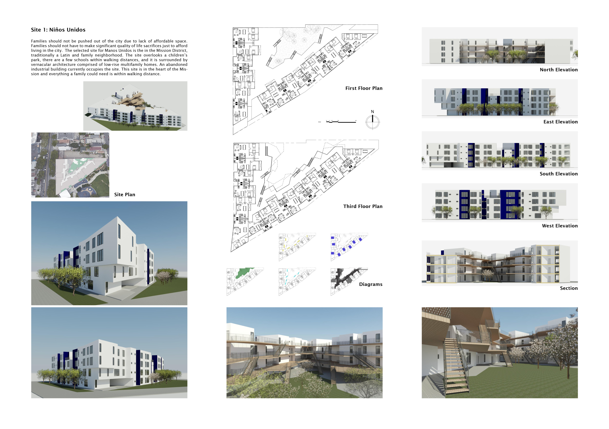 Architecture project // Community Integration Through Diverse Spatial ...