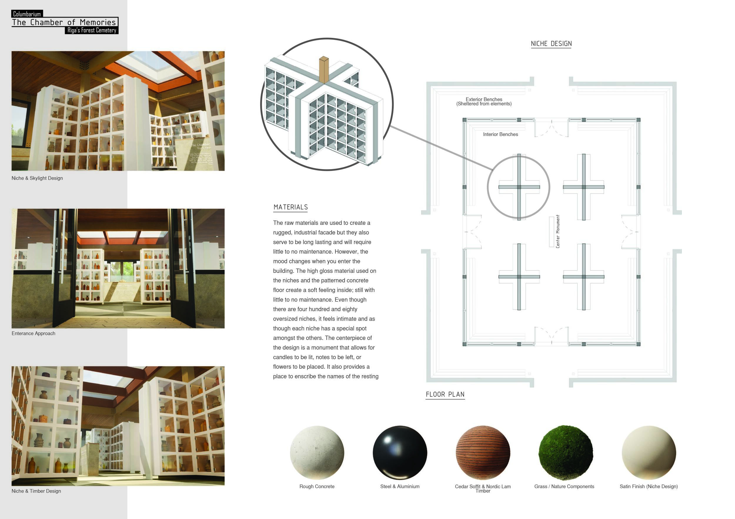 Architecture project // Elevated Lightwell Frame of Charred Wood and ...