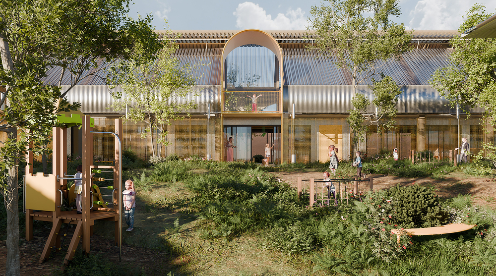 Kinderspace #1 competition Sustainability Award - Zirui Wang and Pengcheng Yang