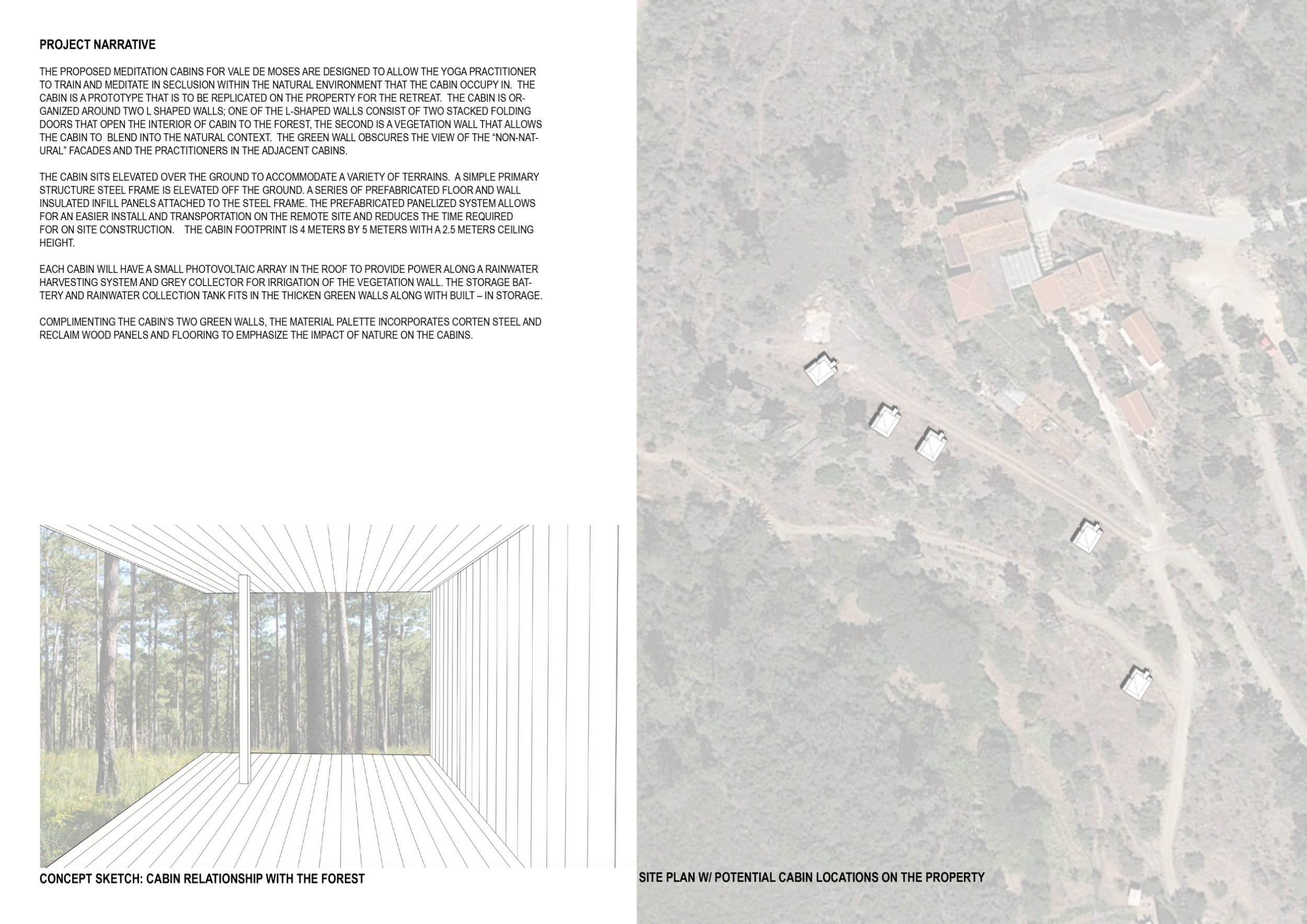Architecture project // Corten Steel Cabins Embracing Nature with Green ...