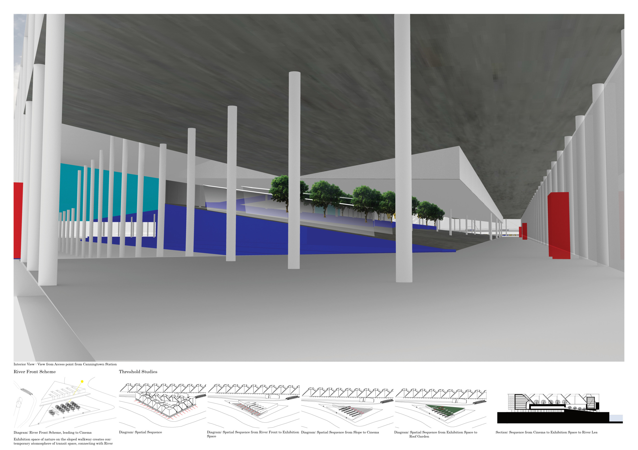 Architecture project // Oblique Triangular Forms Shaping Community ...